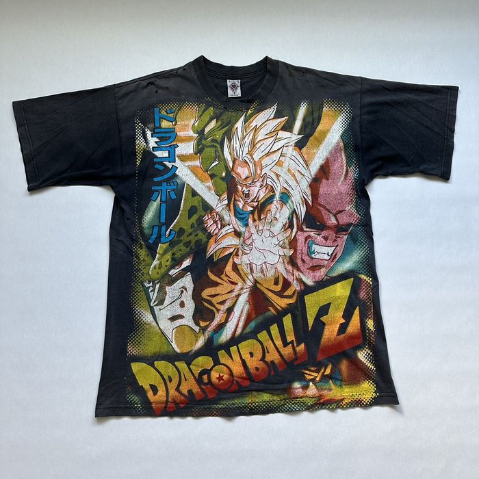 Vintage Vintage DBZ Dragon Ball Z Shirt Peyote Resurreccion Bootleg ...