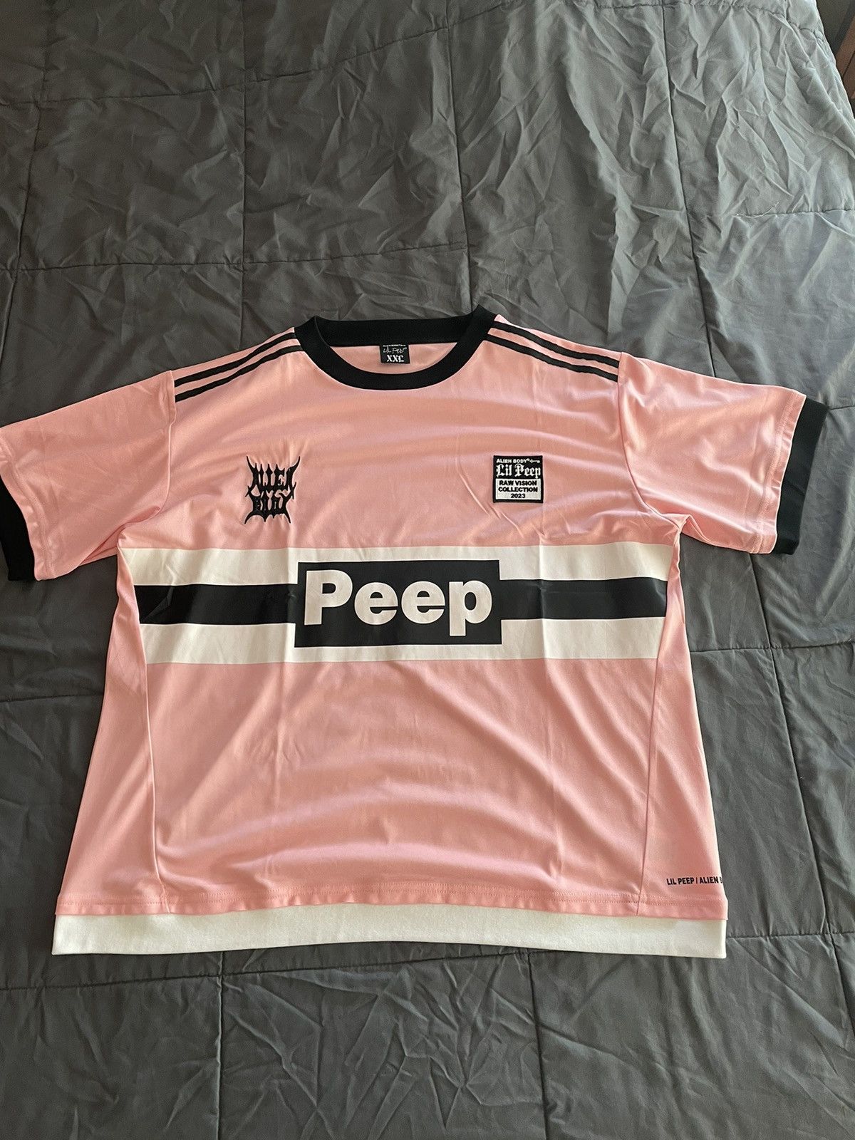 Alien Body × Lil Peep LiL PEEP x ALIEN BODY JERSEY 1/500 | Grailed