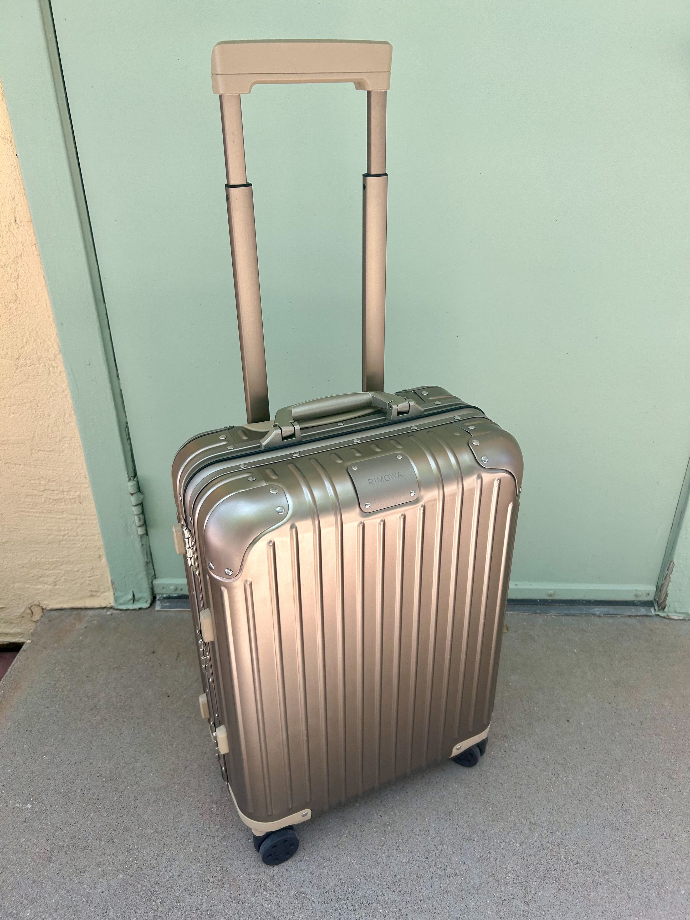 Rimowa Rimowa - Original Cabin Case Aluminum / Color: Titanium | Grailed