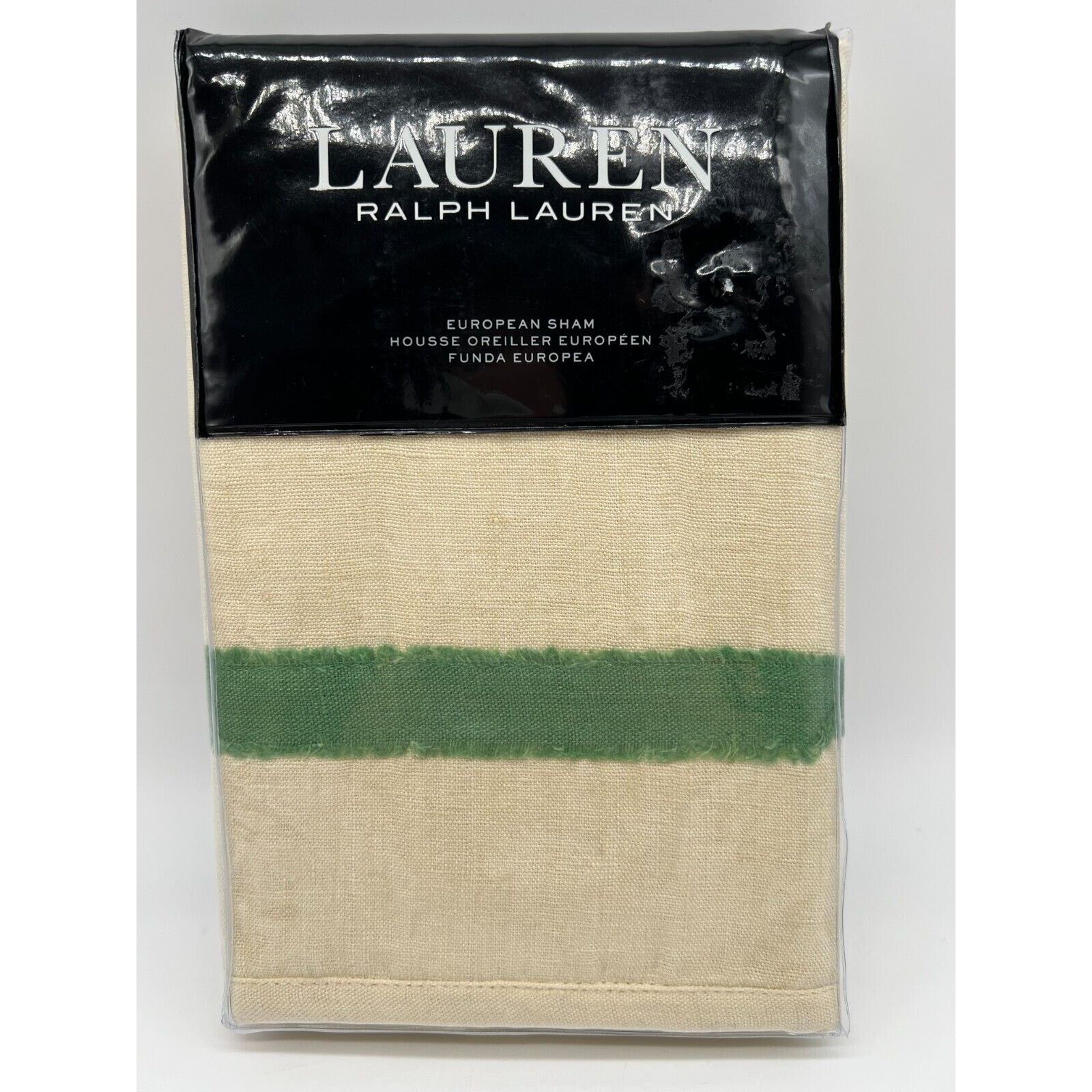 Lauren Ralph Lauren Ralph Lauren Allie Contrast Edge Euro Sham Light ...