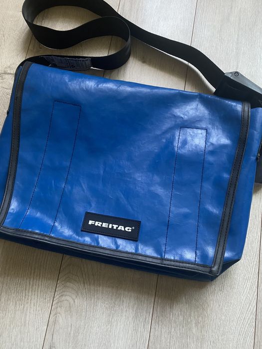 Freitag Freitag crossbody bag 3 in 1 recycled blue messenger | Grailed
