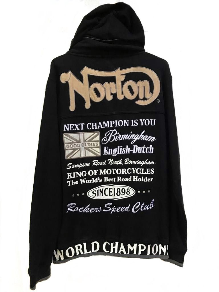 Norton Norton World Champion Hooded Jacket | Grailed