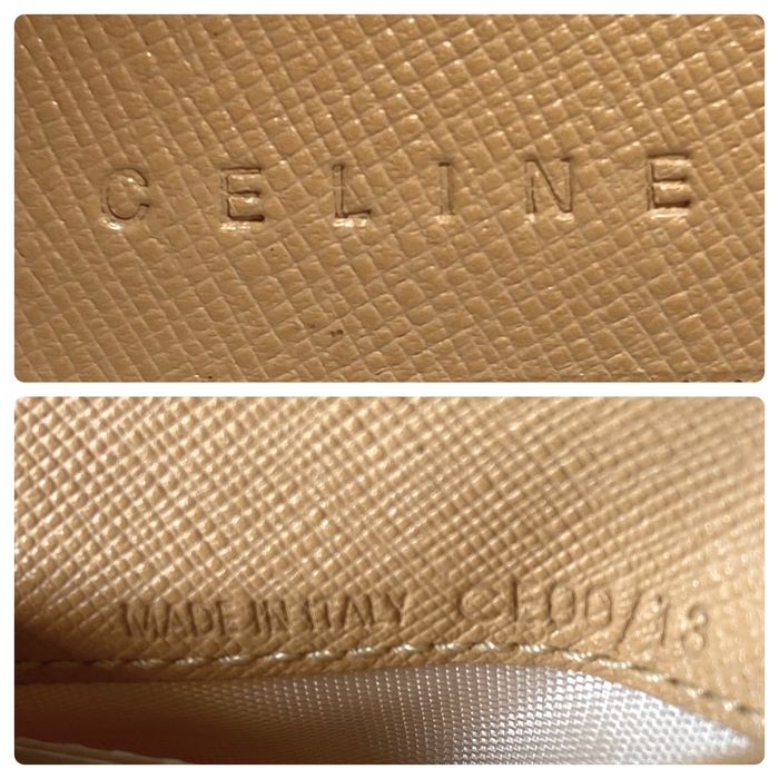 Celine Vintage Celine Macadam Snap Bifold Wallet | Grailed