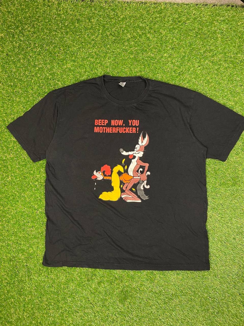 Streetwear × Vintage × Warner Bros Vintage Wile E Coyote "Beep Now MF ...