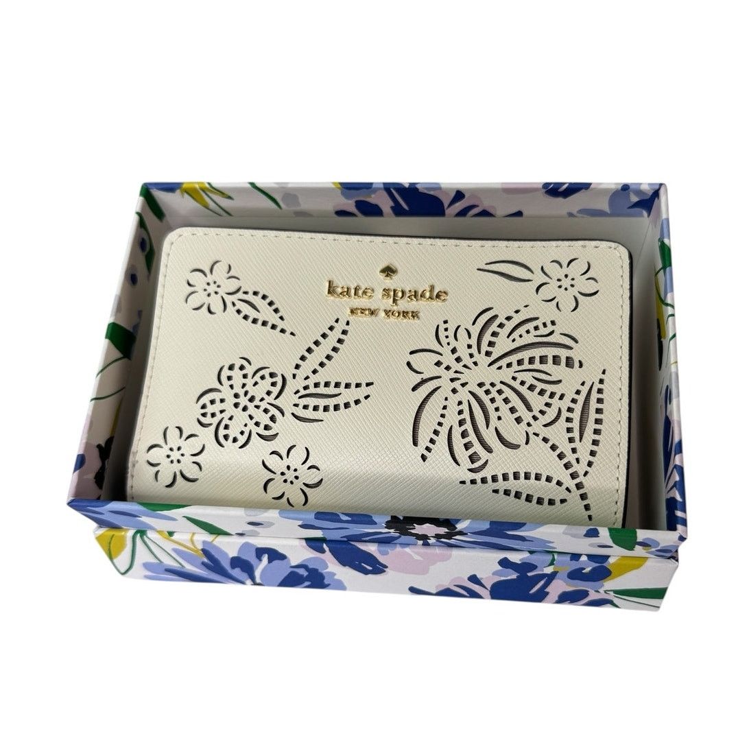 Kate Spade Kate Spade Boxed Madison Perforated Medium Bifold Wallet ...