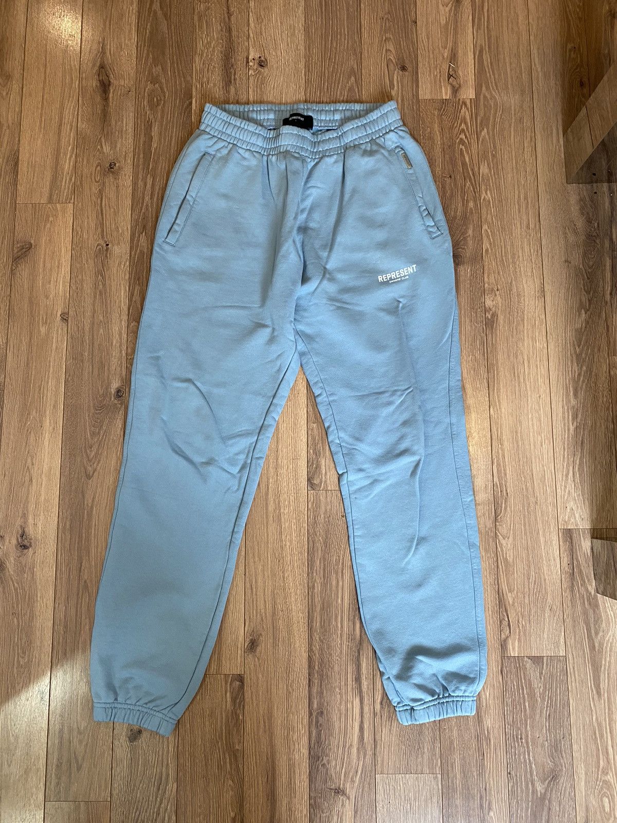 Represent Clo. Powder Blue Represent Sweatpants | Grailed