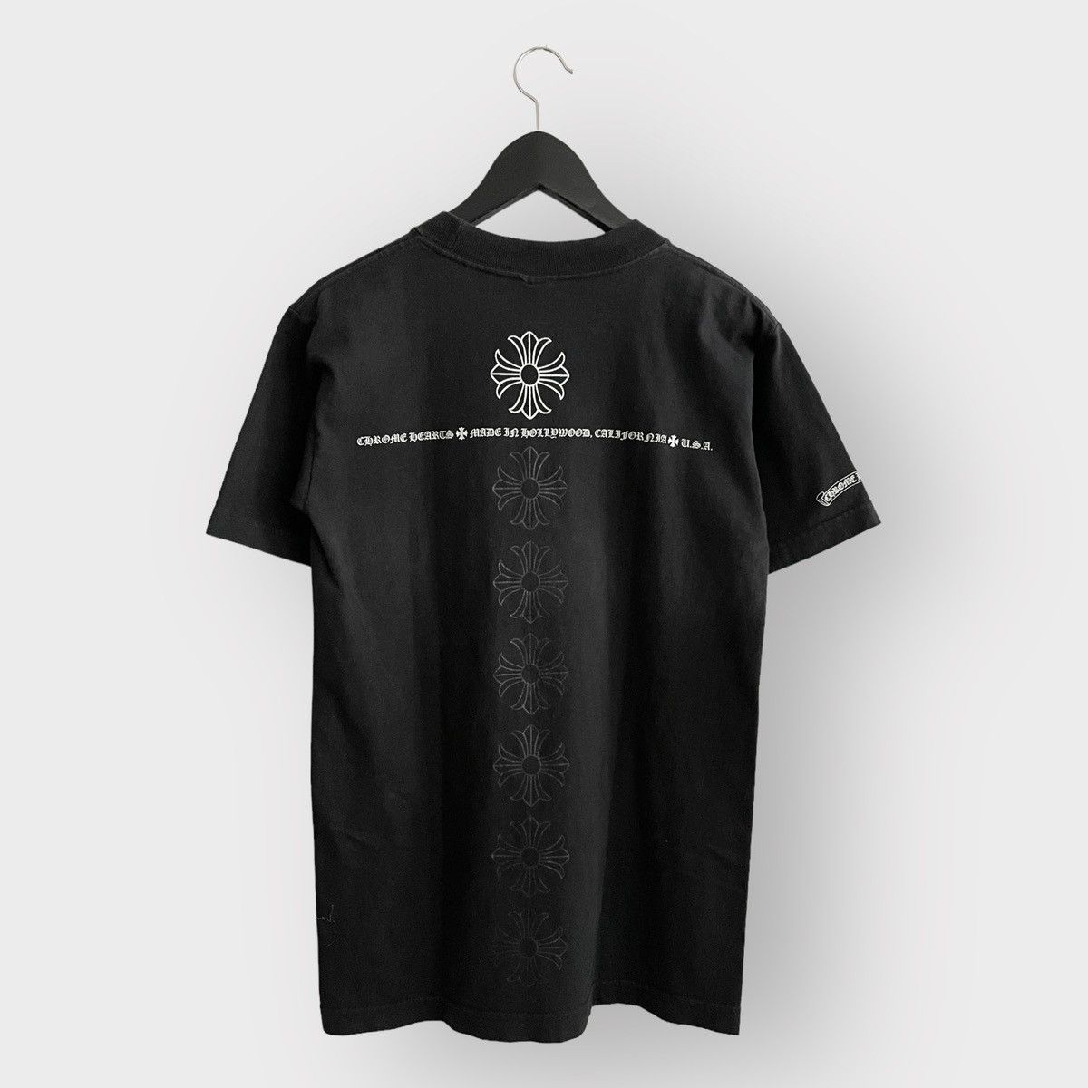 Chrome Hearts STEAL! 2000s Chrome Hearts Vertical Crosses Logo Pocket ...