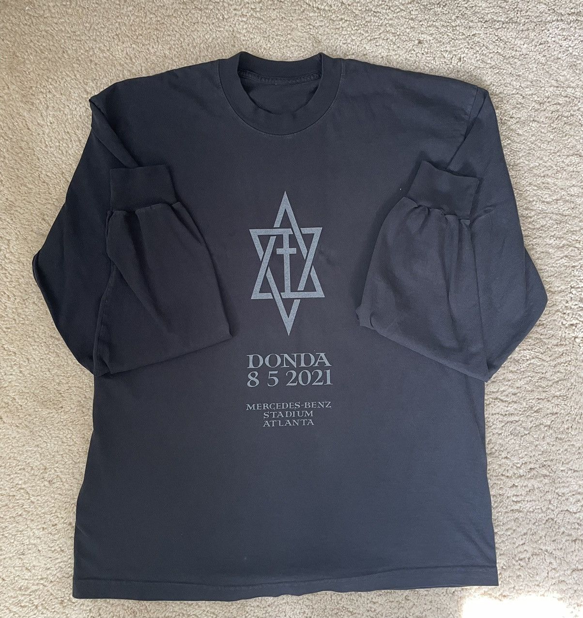 Kanye West Donda Merch Longsleeve | Grailed
