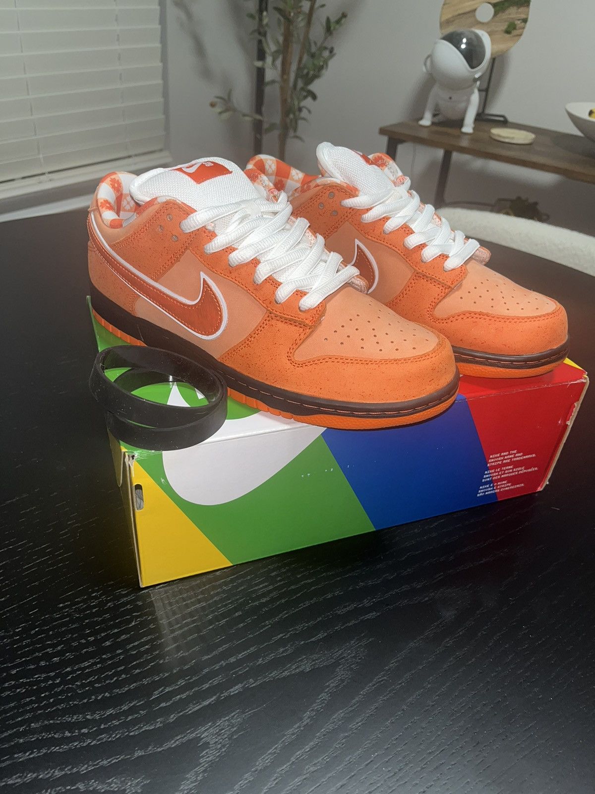 Concepts × Nike DS Orange Lobster Nike Concepts Dunks | Grailed