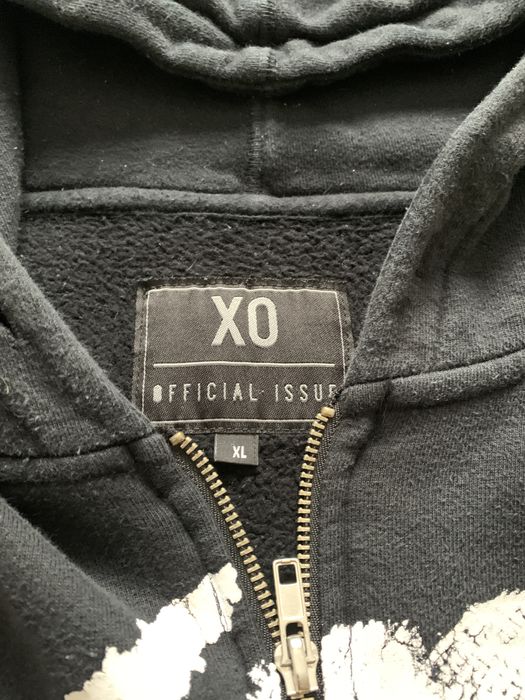 The Weeknd The weeknd official issue xo cut and sew sweater | Grailed