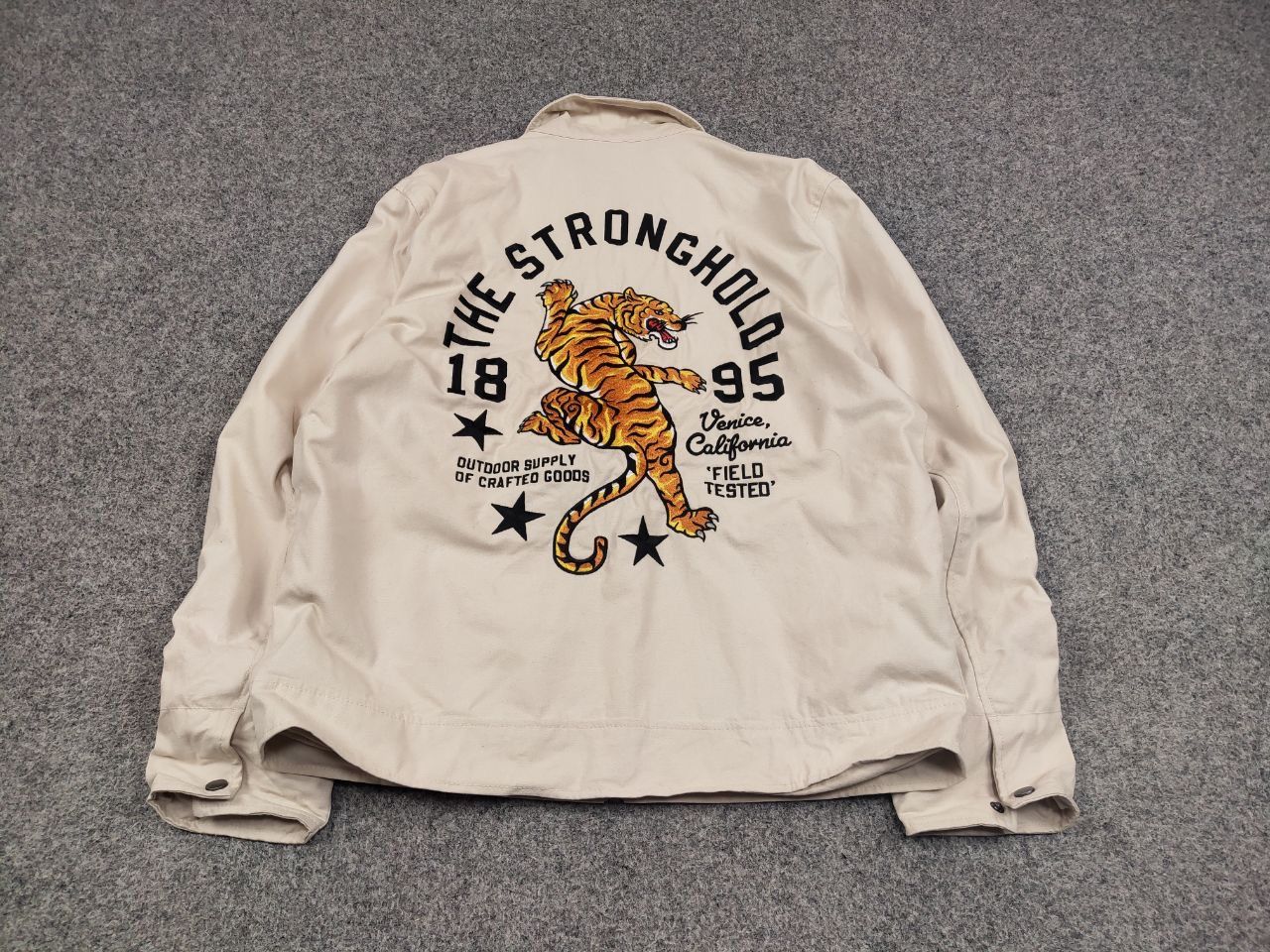 Vintage The Stronghold Vintage Style Embroidered Tiger logo Jacket ...