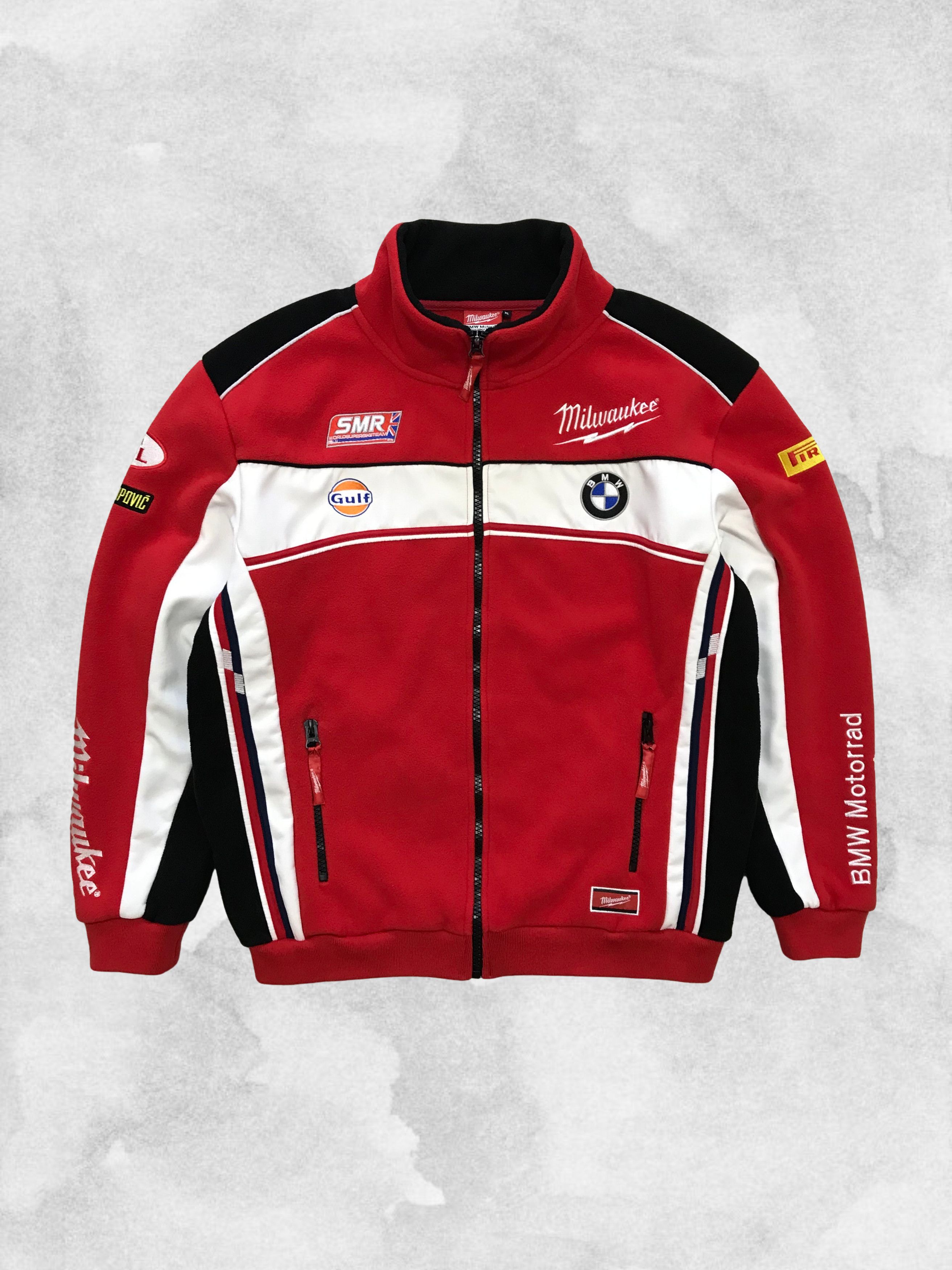 Bmw BMW Motorrad Milwaukee Vintage Fleece Jacket Racing Big Logo | Grailed