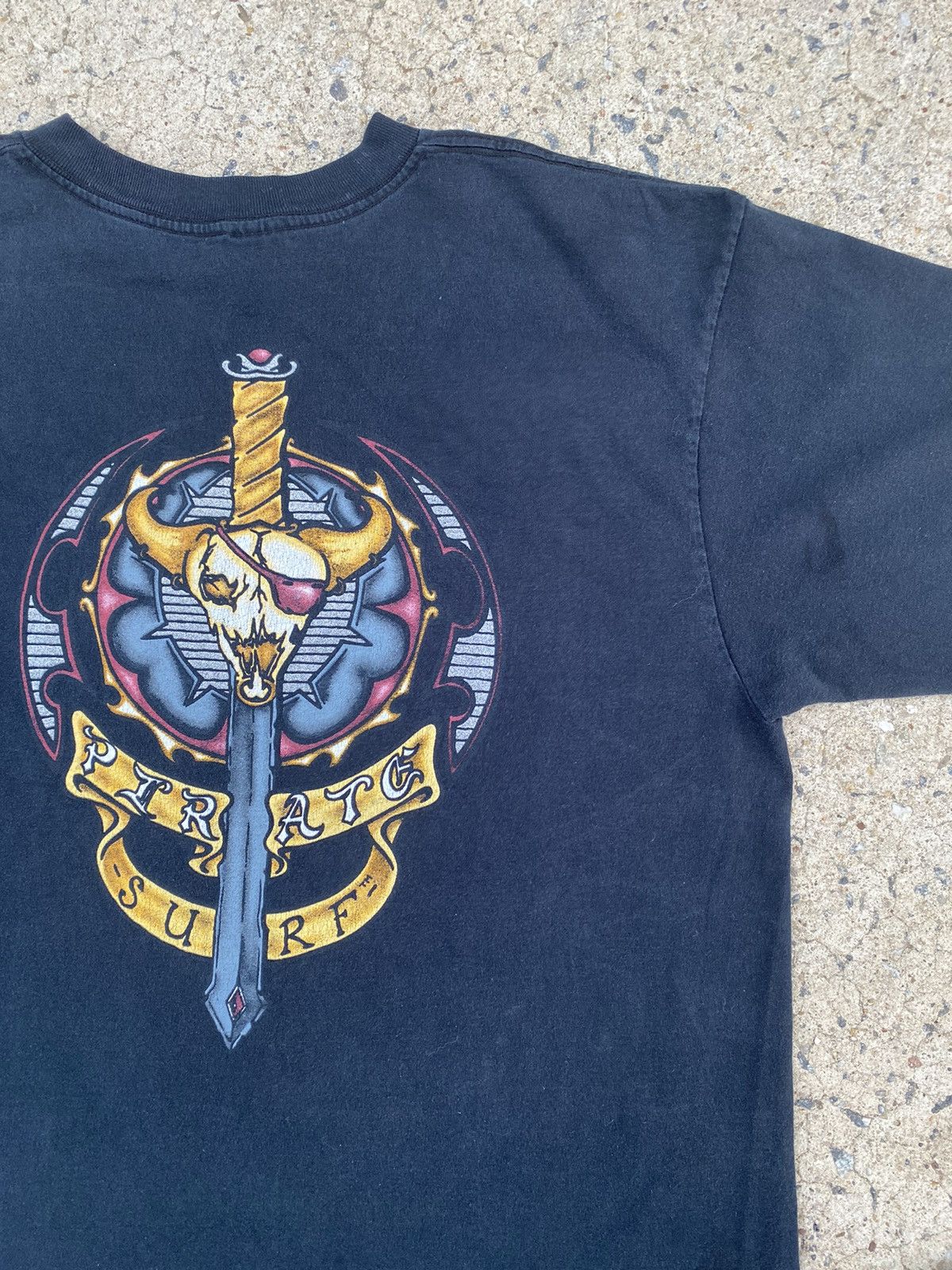 Vintage Pirate Surf T-shirt 🏴‍☠️ | Grailed