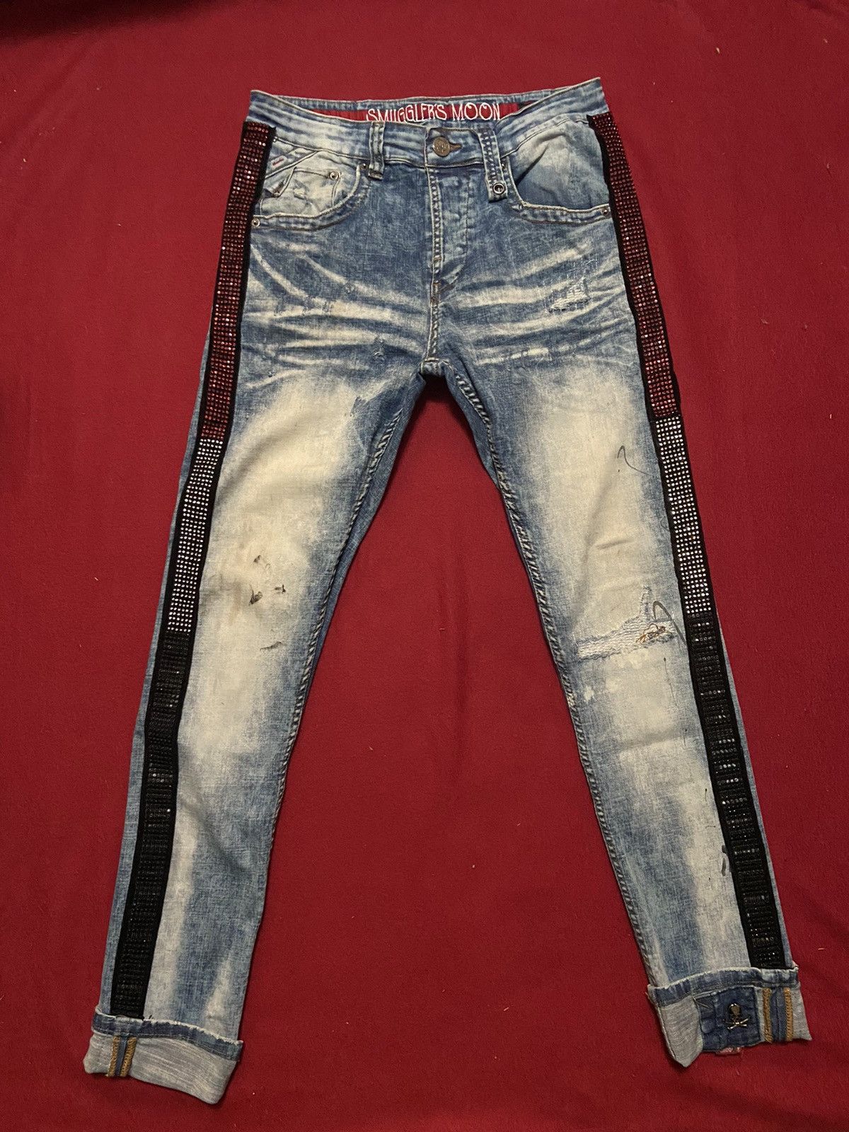 Streetwear Light Blue Smuggler’s Moon Jeans | Grailed