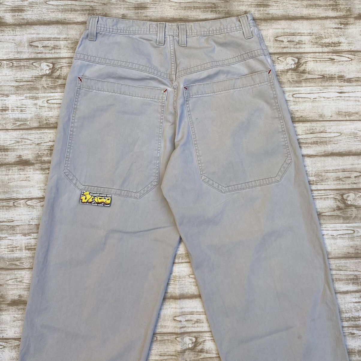 Vintage Jnco Jester 90s Light Khaki 34x30 | Grailed