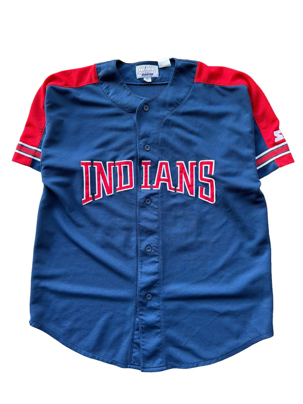 MLB × Starter × Vintage Vintage 90’s Starter MLB Cleveland Indians Ramirez Jersey | Grailed