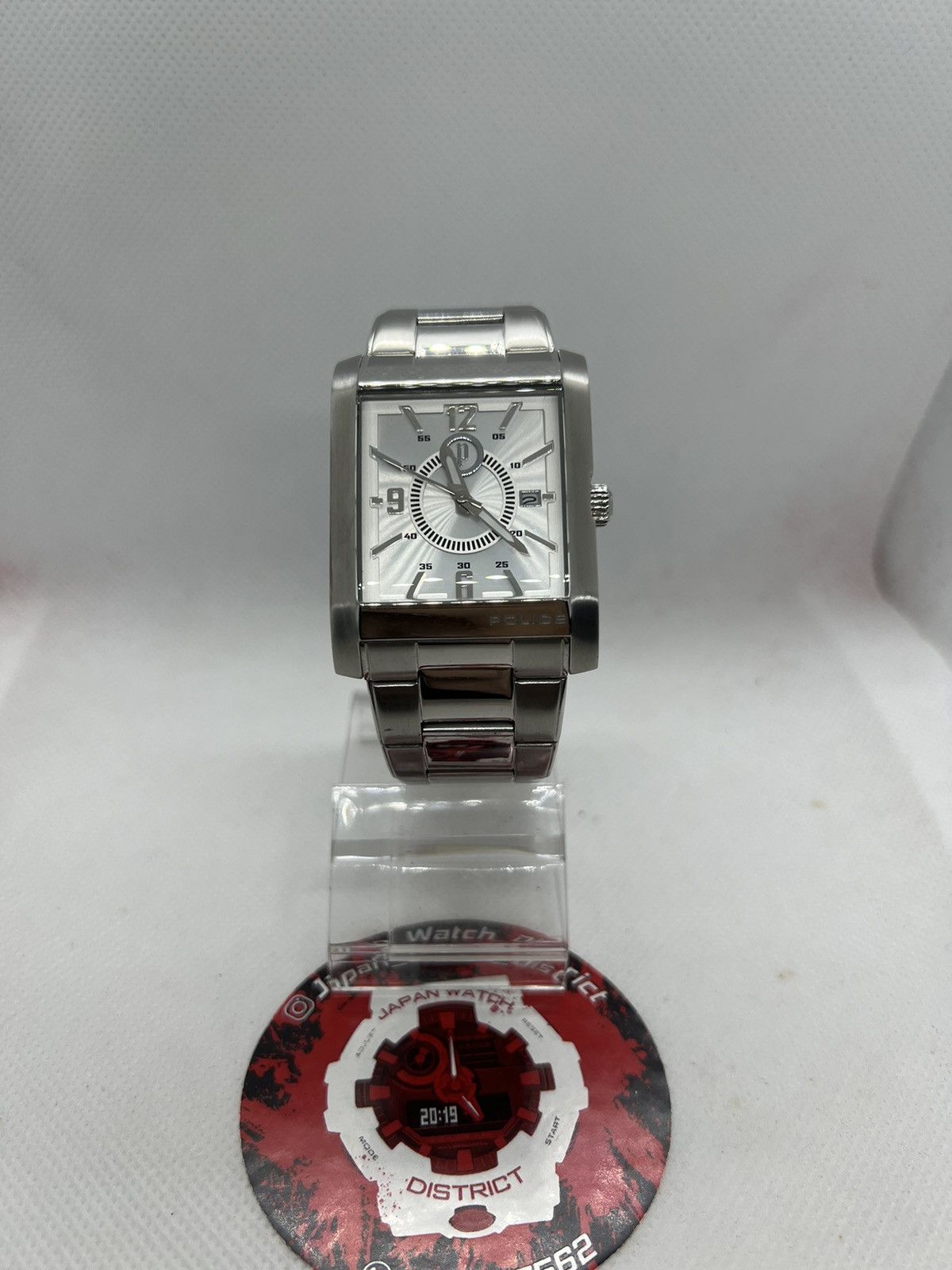 Streetwear POLICE Square watch | Grailed