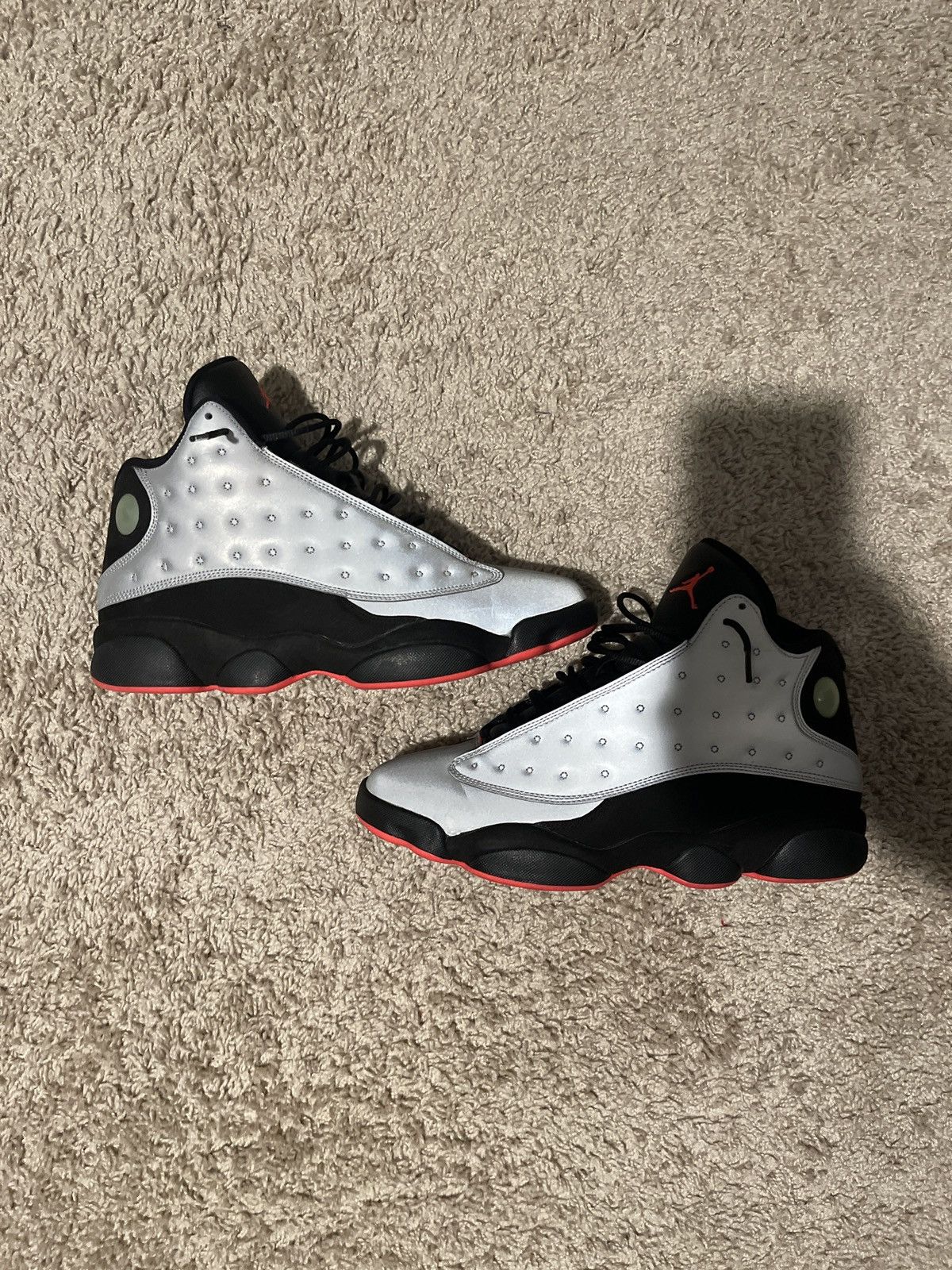 Jordan Brand × Nike Retro 13 Reflective Silver 3M | Grailed