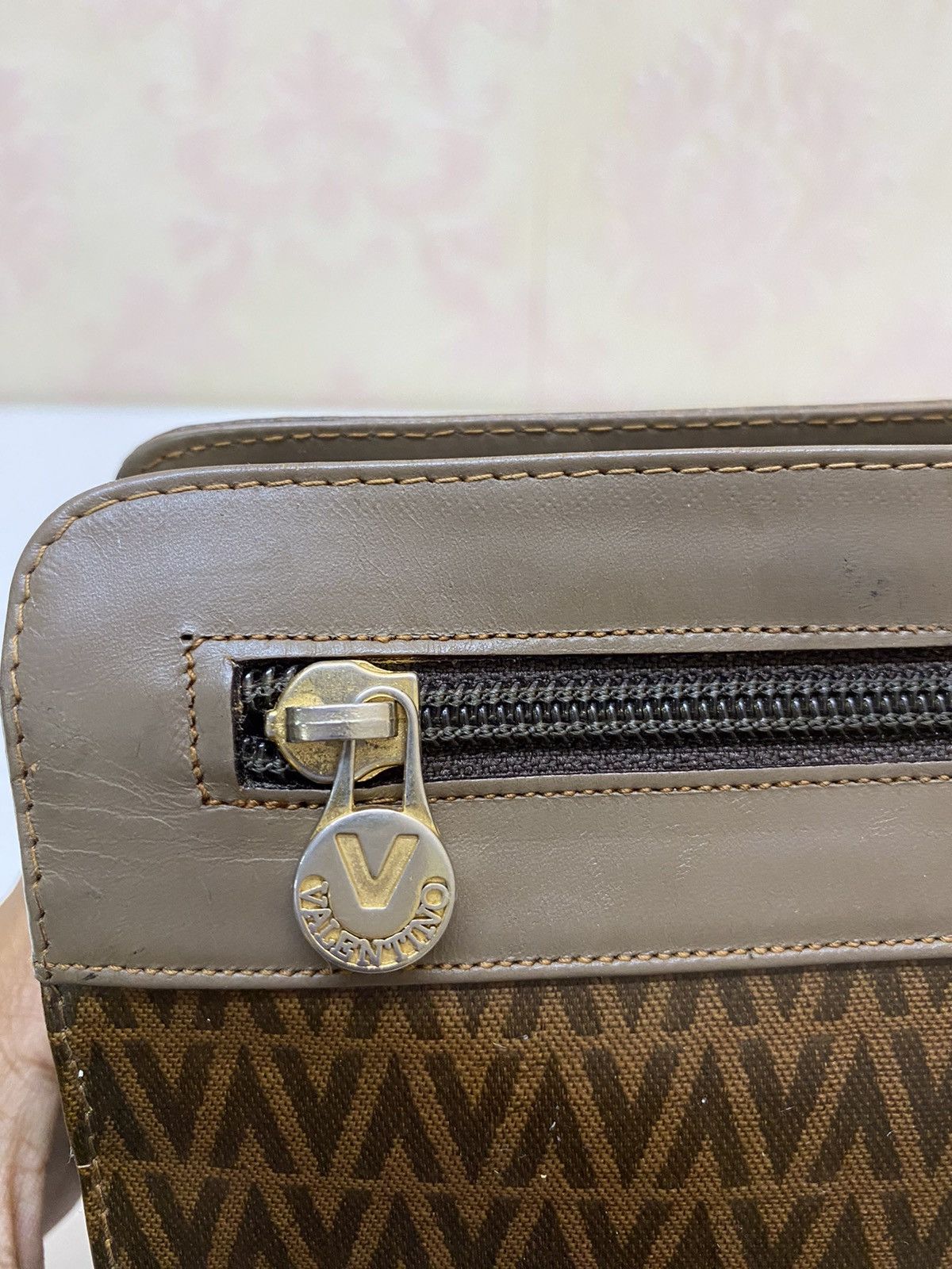 Mario Valentino Mario Valentino Monogram Clutch Bag | Grailed