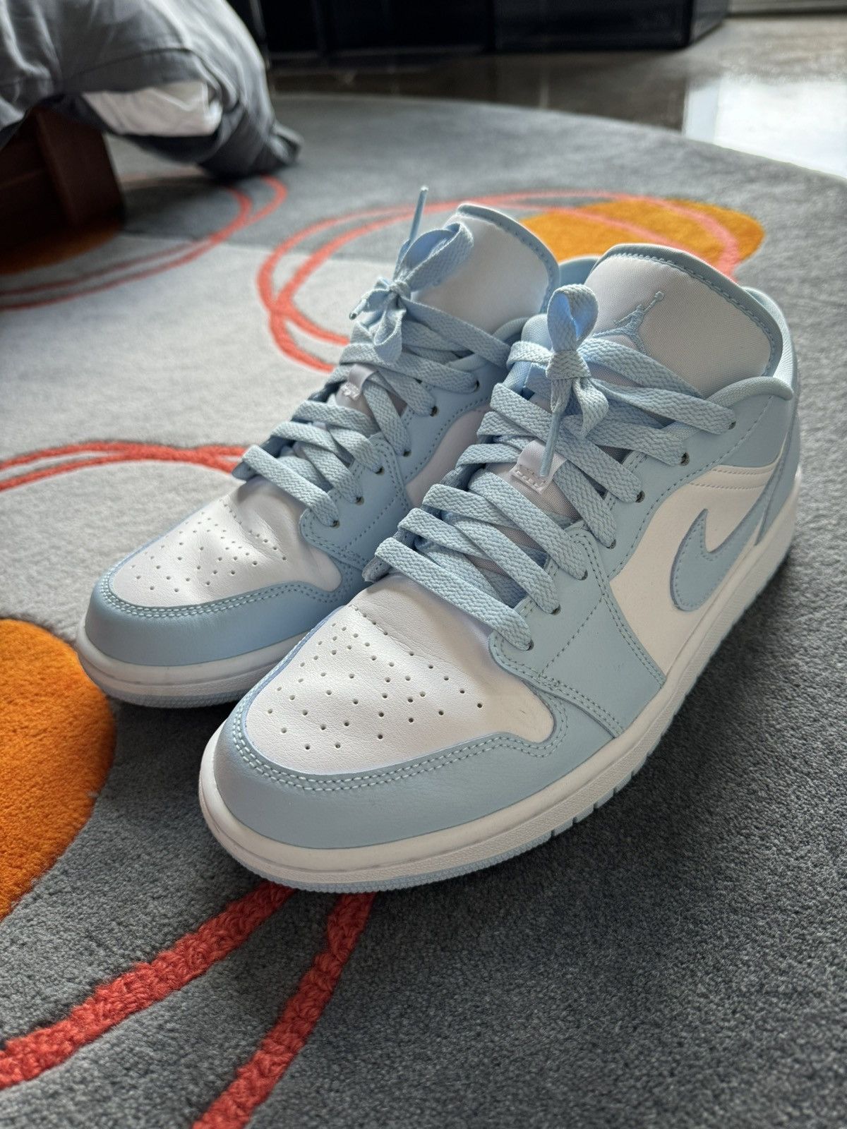 Nike Air Jordan 1- Ice Blue | Grailed