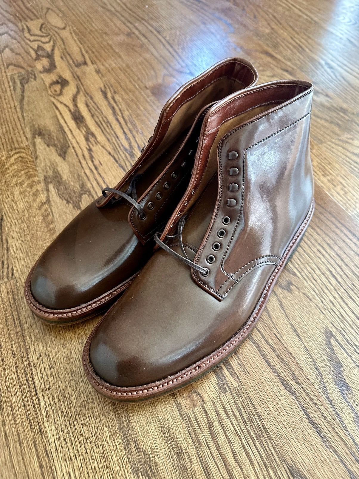 Alden Alden Ravello Shell Cordovan Plain Toe Roy Boot | Grailed
