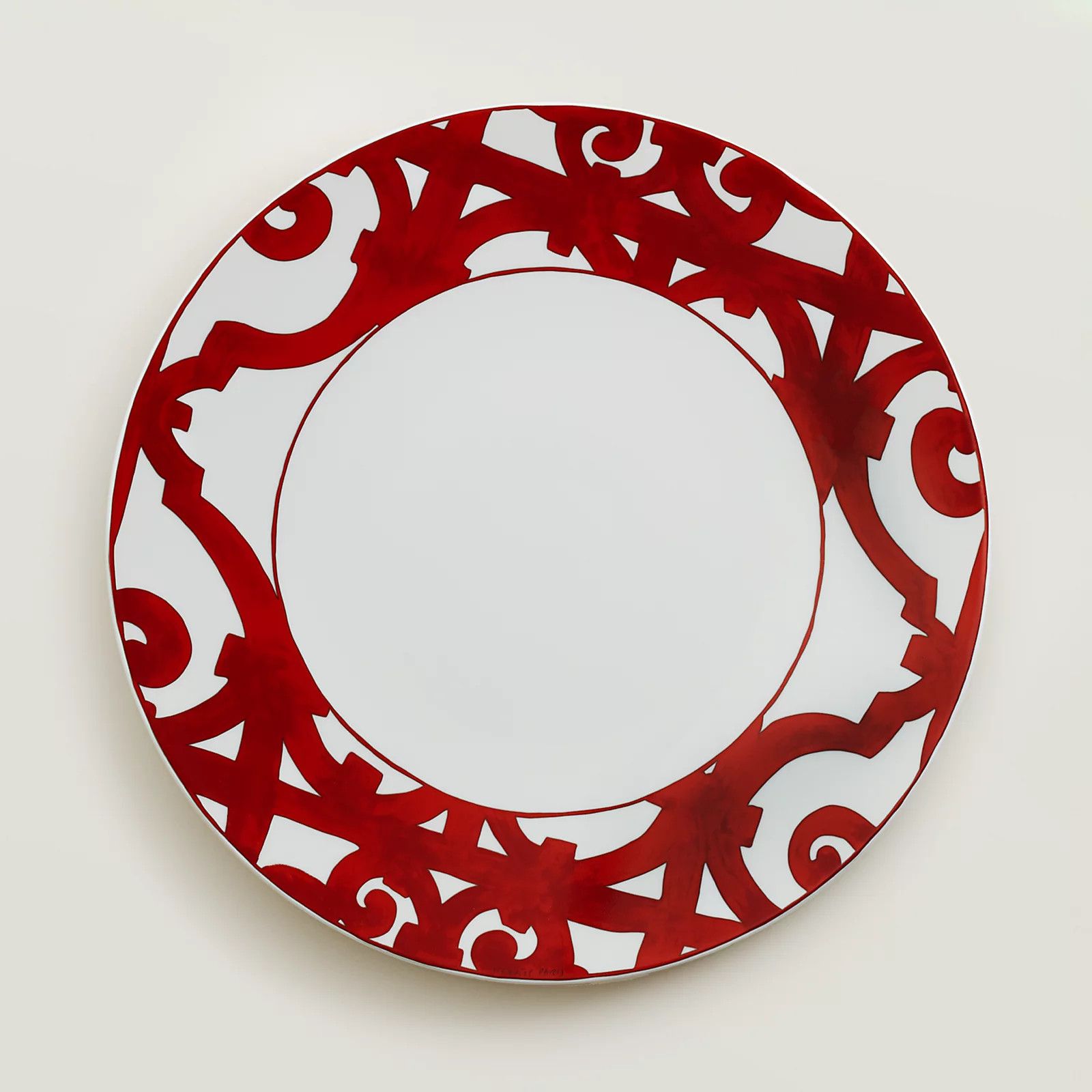 Hermes HERMES Balcon du Guadalquivir serving plate P011063P | Grailed