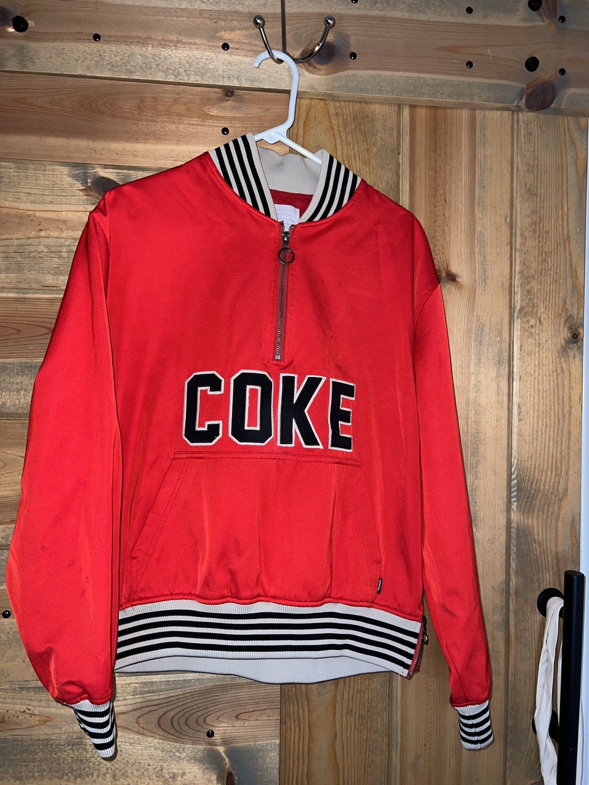 Pacsun Coca Cola x Been Trill Quarter Zip Jacket | Grailed
