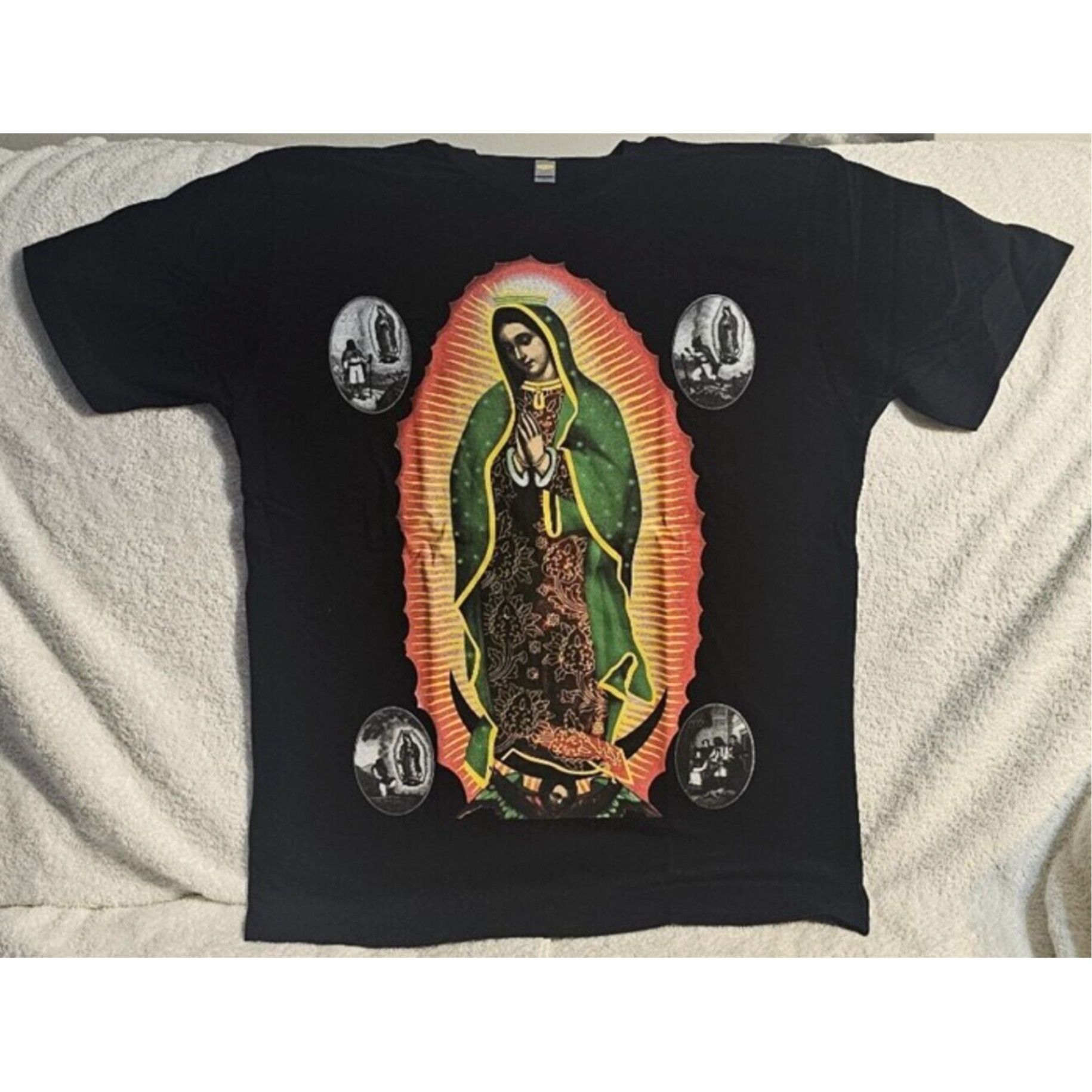 Vintage Iconic Guadalupe Virgin Mary Symbol of Faith and Devotion ...