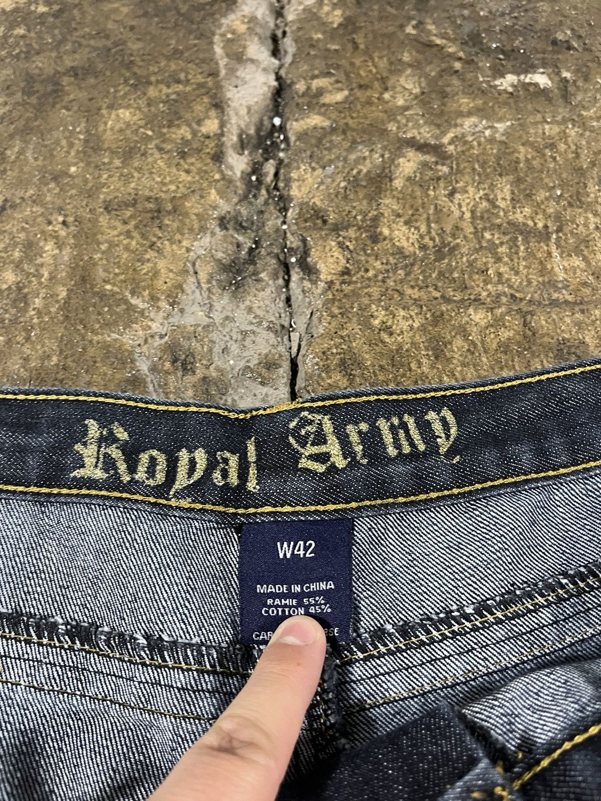 Affliction × JNCO × Vintage Crazy Y2K Baggy Jorts Grunge Wings Skater ...