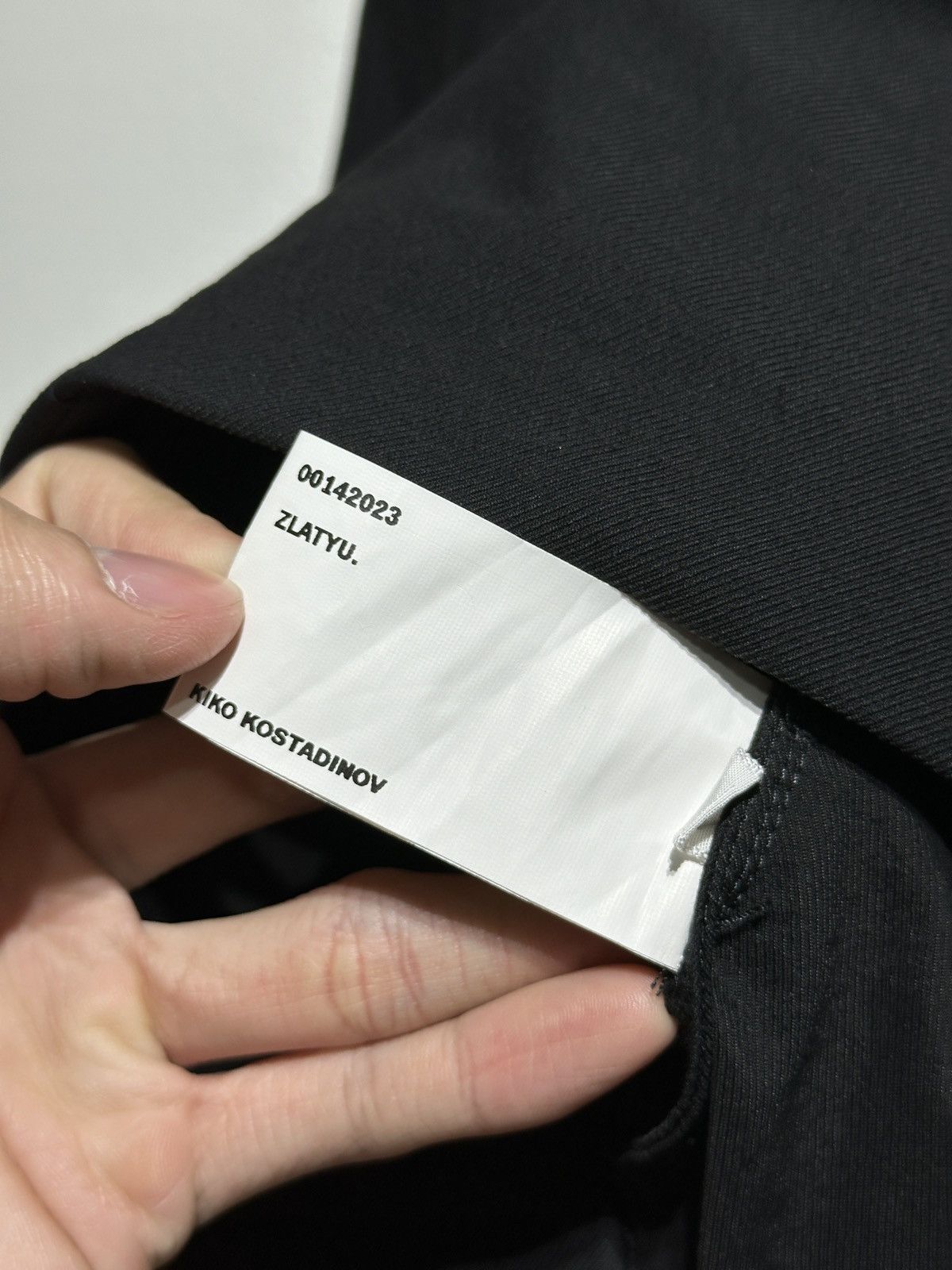 Kiko Kostadinov SS23 MURAD ZIP JACKET | Grailed Kiko Kostadinov SS23 MURAD ZIP JACKET | Grailed