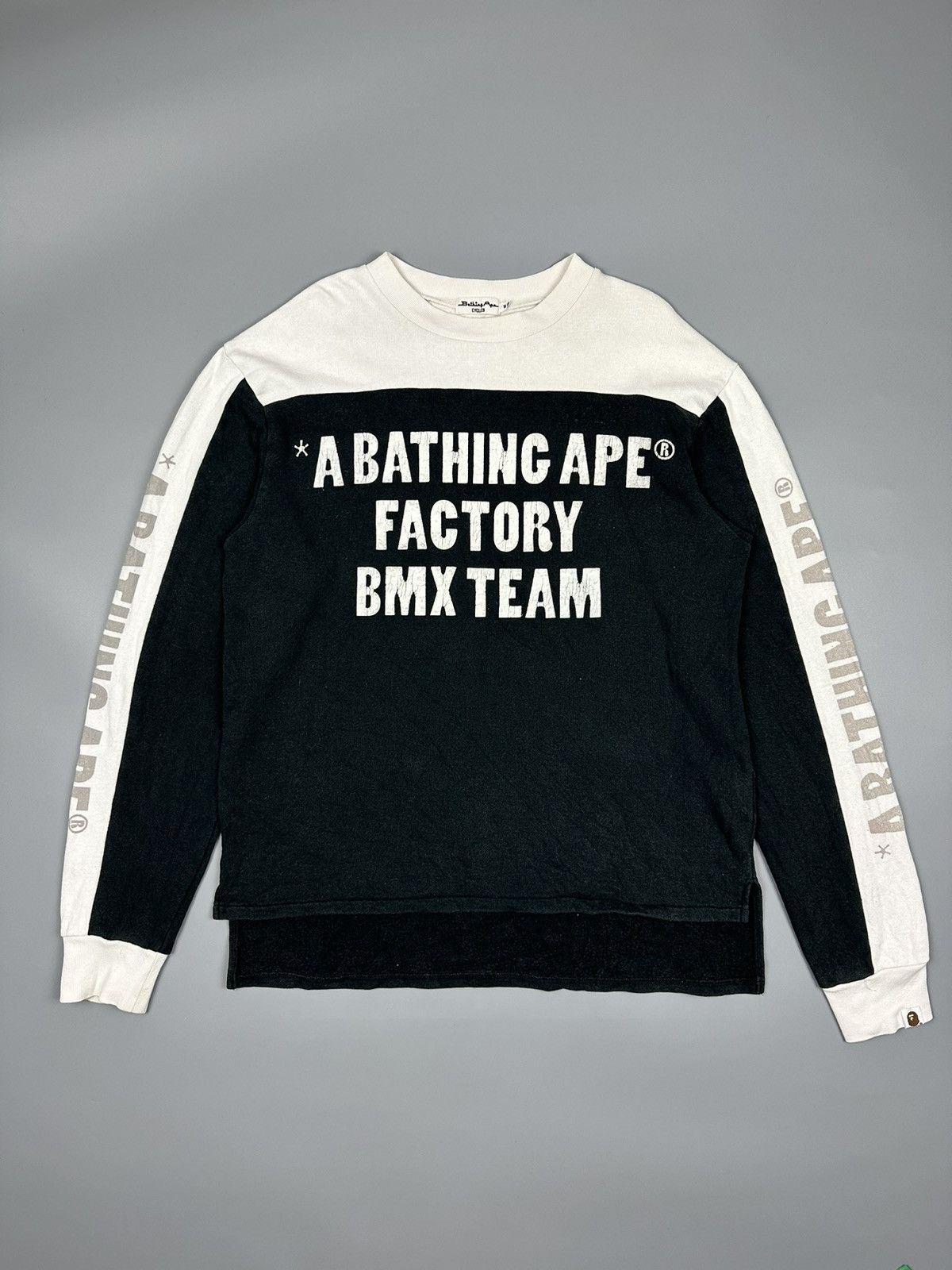 Bape 🔥RARE🔥 VINTAGE BATHING APE CYCLES FACTORY BMX TEAM | Grailed