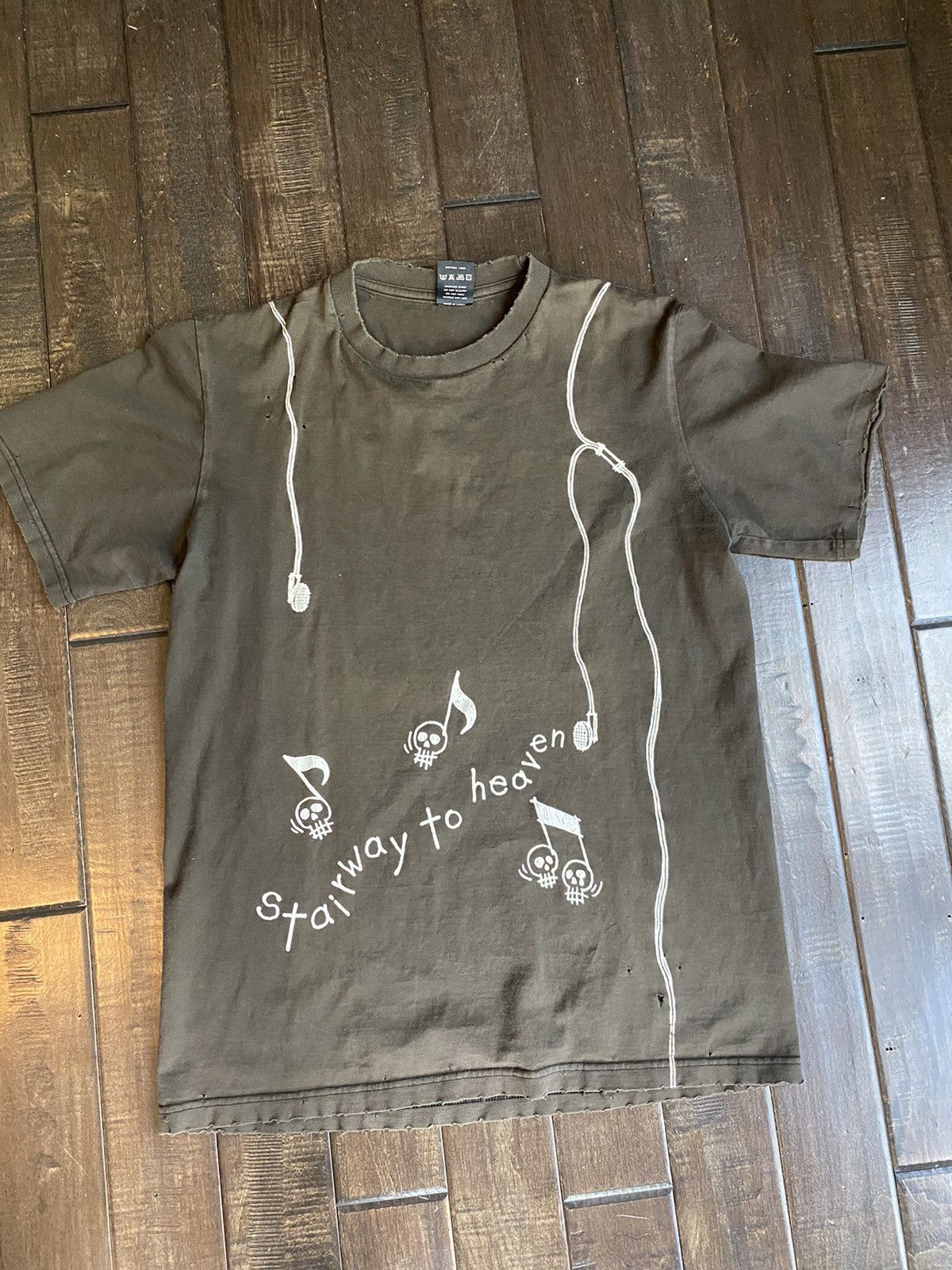 Number (N)ine Number nine stairway to heaven tee | Grailed