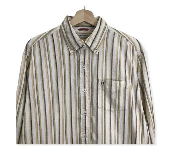 Flannel Hush Puppies 🐶 Stripe Design Flannel Shirt | Grailed