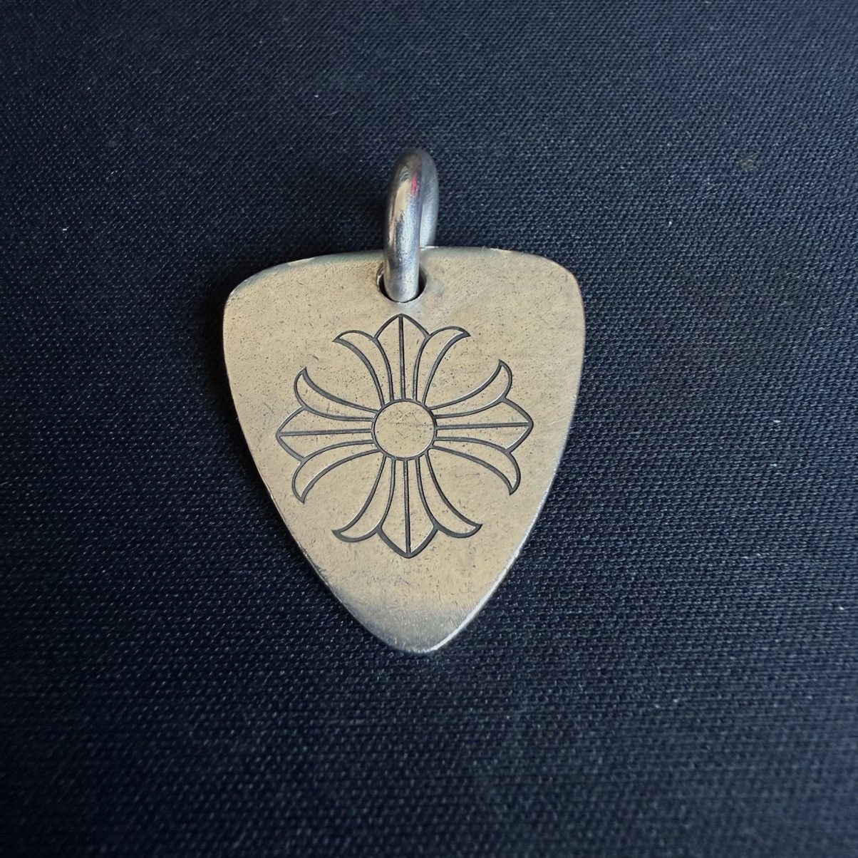Chrome Hearts chrome hearts guitar pick pendant | Grailed