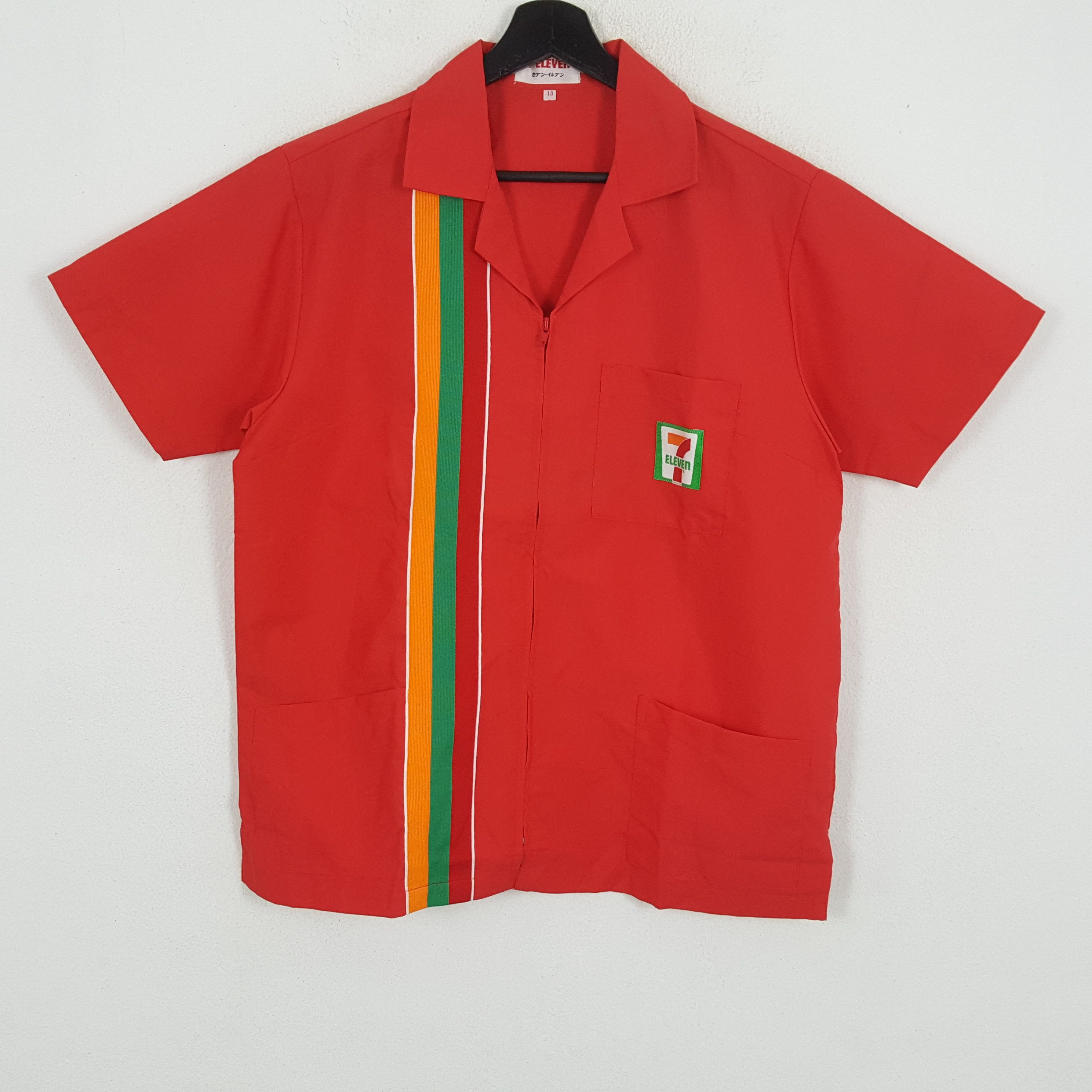 Japanese Brand × Vintage × Workers 7 ELEVEN Japanese Workers Working ...
