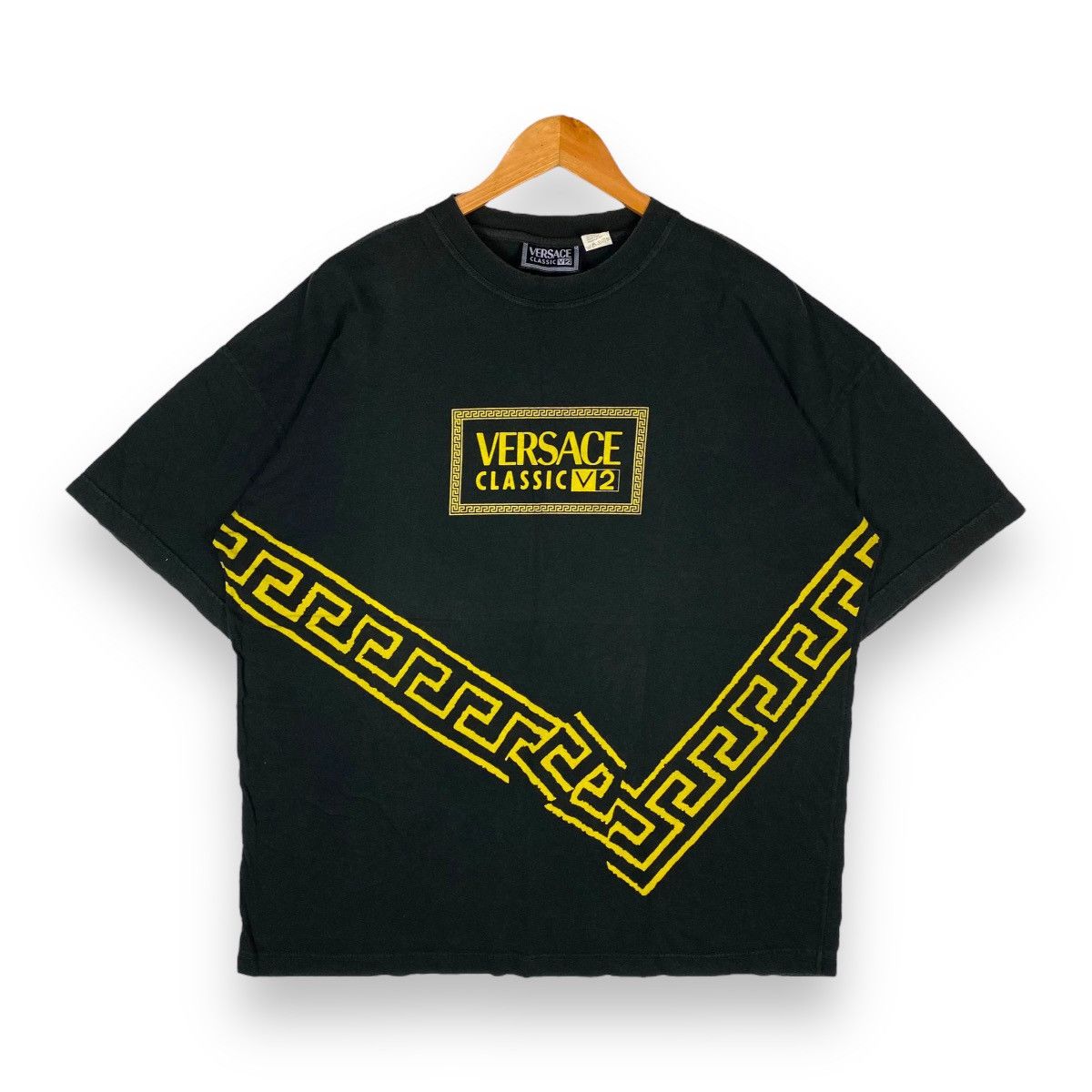 Versace × Vintage VERSACE CLASSIC V2 MADE IN ITALY CLASSIC LOGO | Grailed
