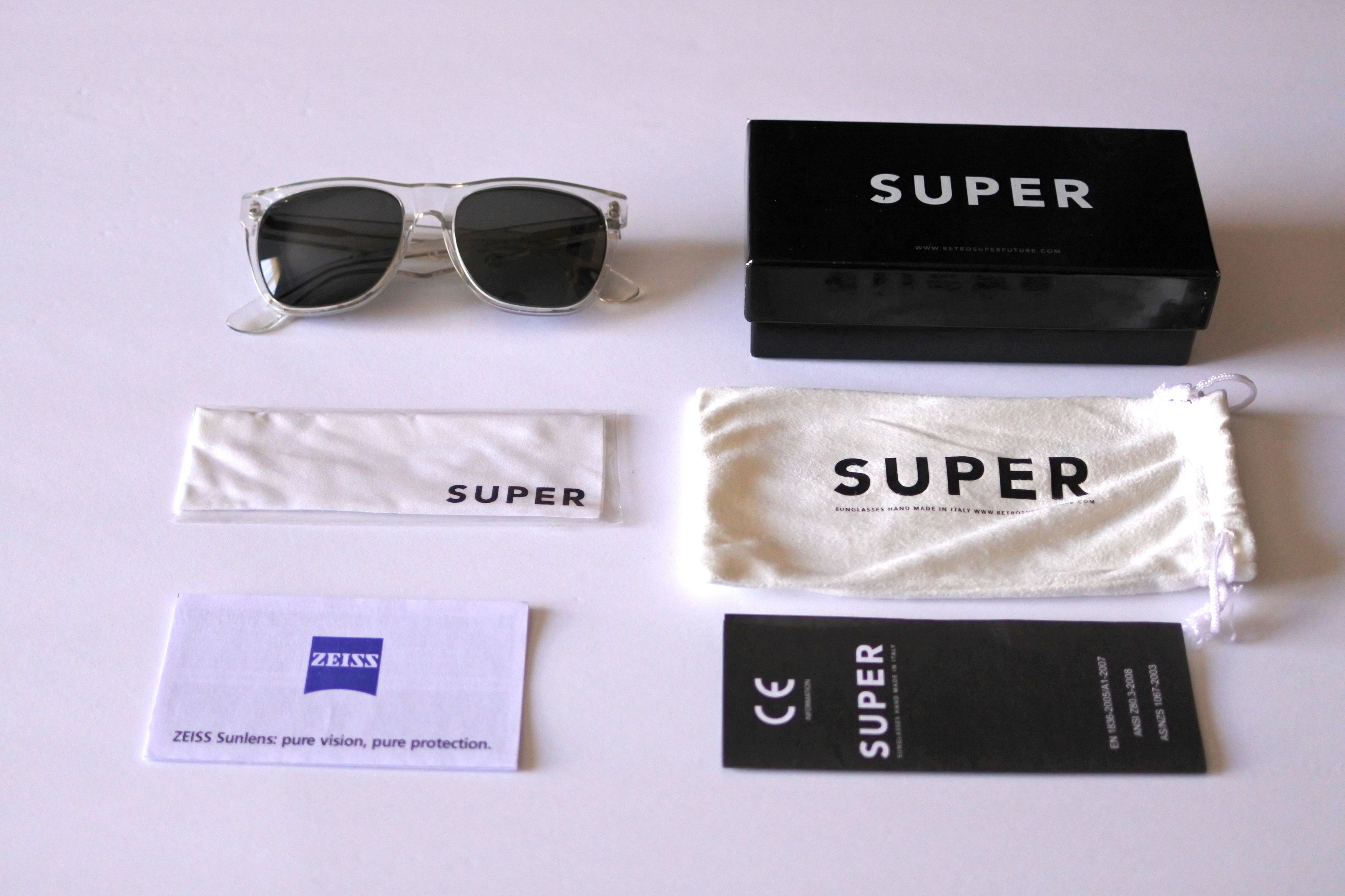 Retrosuperfuture Retro SUPER Future ZEISS Lens Classic Crystal ...