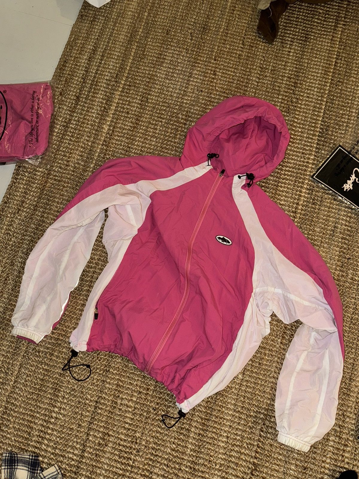 Corteiz Corteiz Pink spring jacket | Grailed