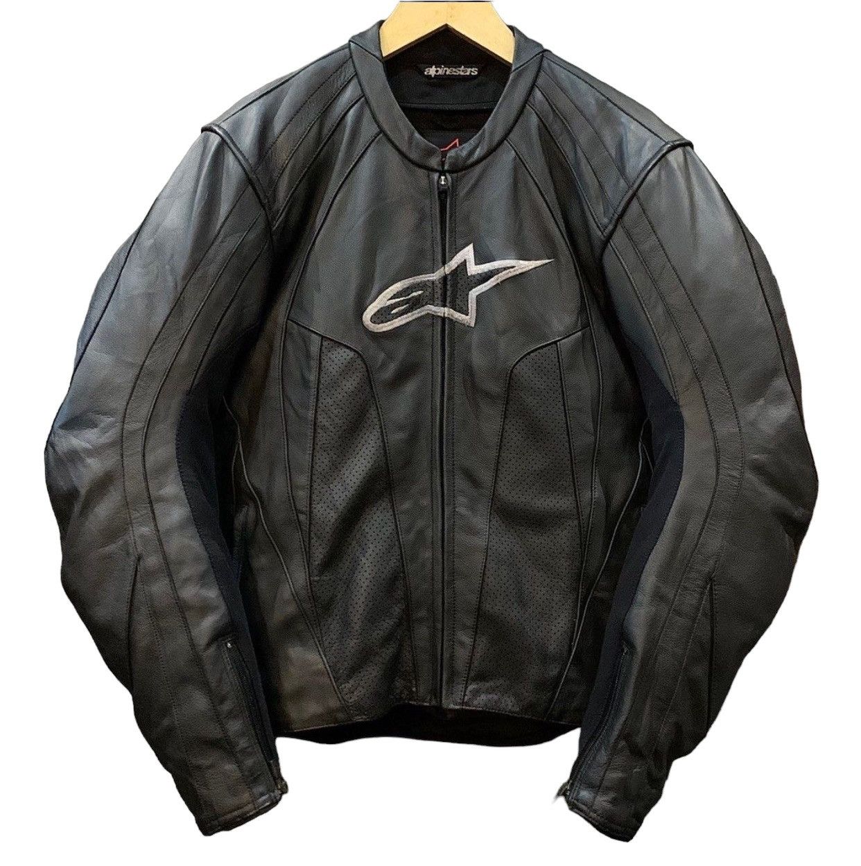 Alpinestars × Leather Jacket × Racing Alpinestars Superbike Leather ...