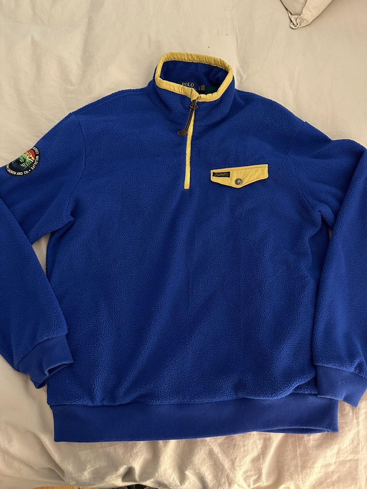 Polo Ralph Lauren Polo RL Sportsman Respect Wildlife Fleece 1/4 Zip ...