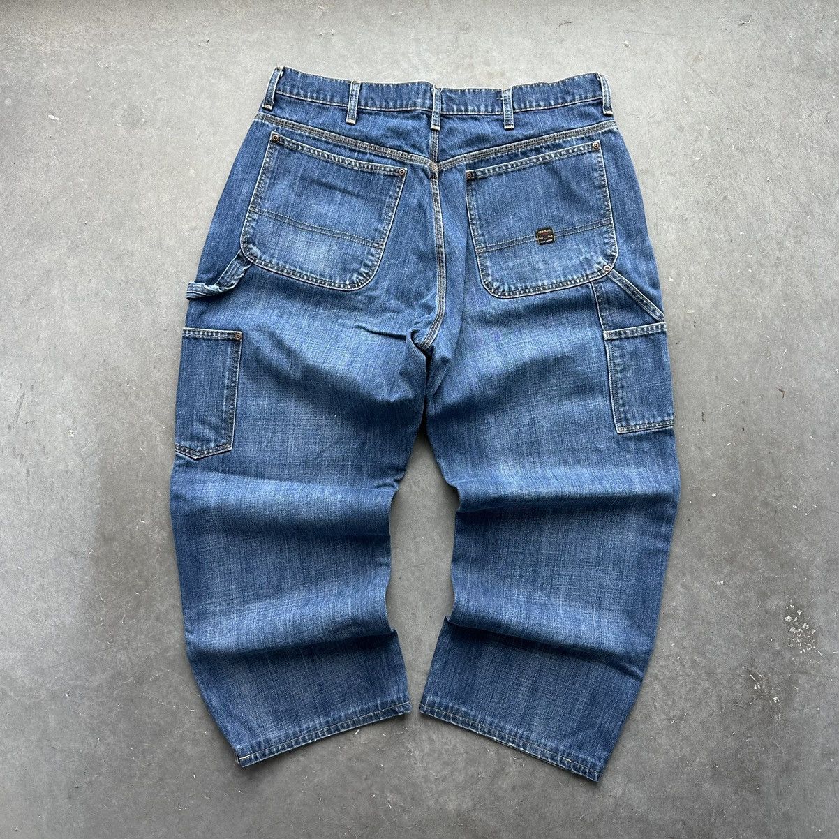 JNCO × Polo Ralph Lauren × Vintage Crazy Vintage Y2K Polo Ralph Lauren Baggy Jeans Wide Leg ...