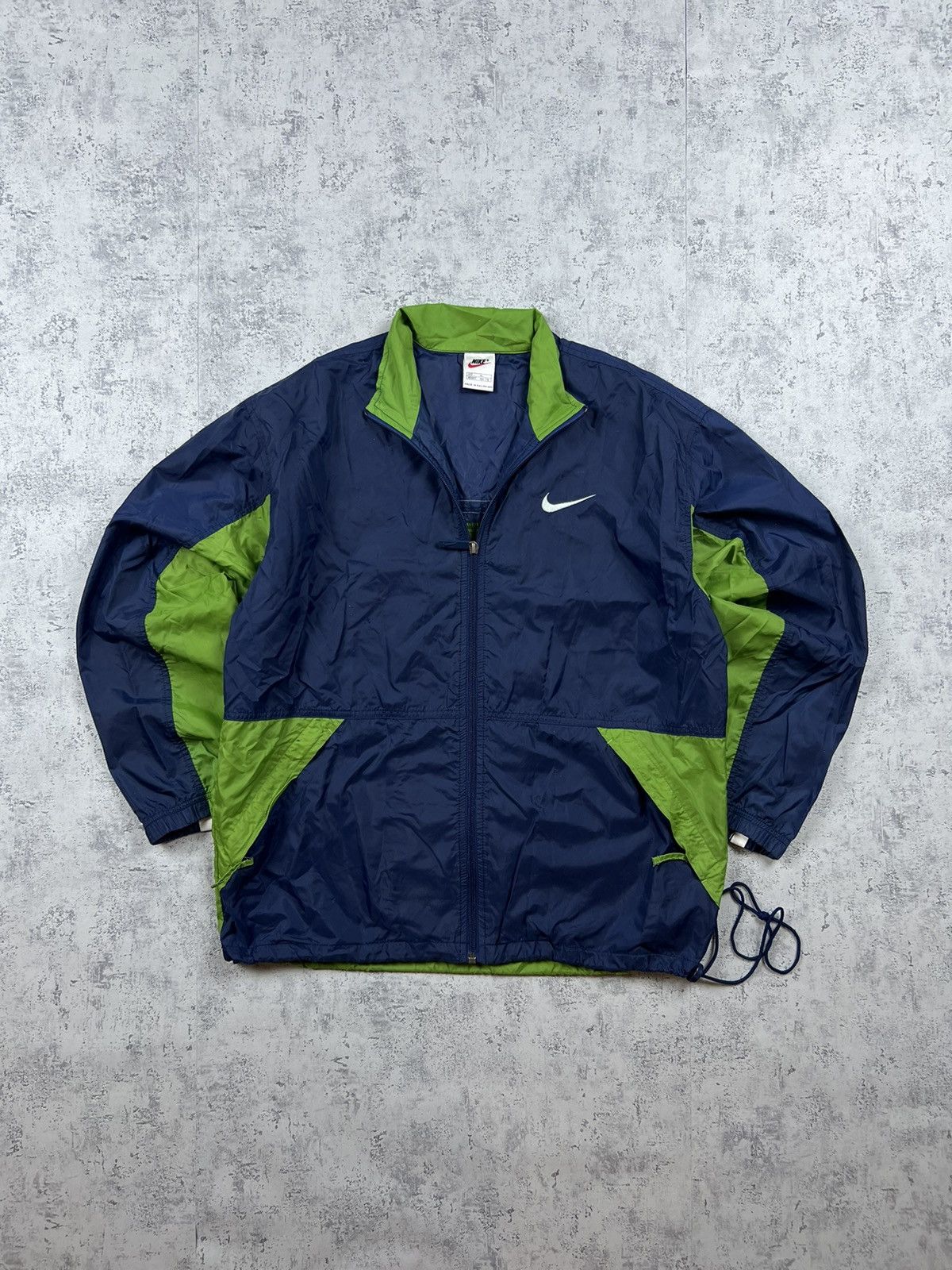 Nike Nike Double Swoosh Vintage y2k Nylon Retro Jacket 90’s | Grailed