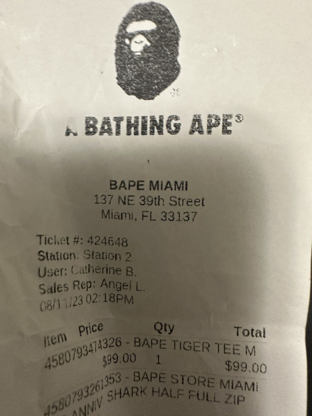 Bape Bape Miami 3rd Anniversary Shark Full Zip Hoodie | Grailed