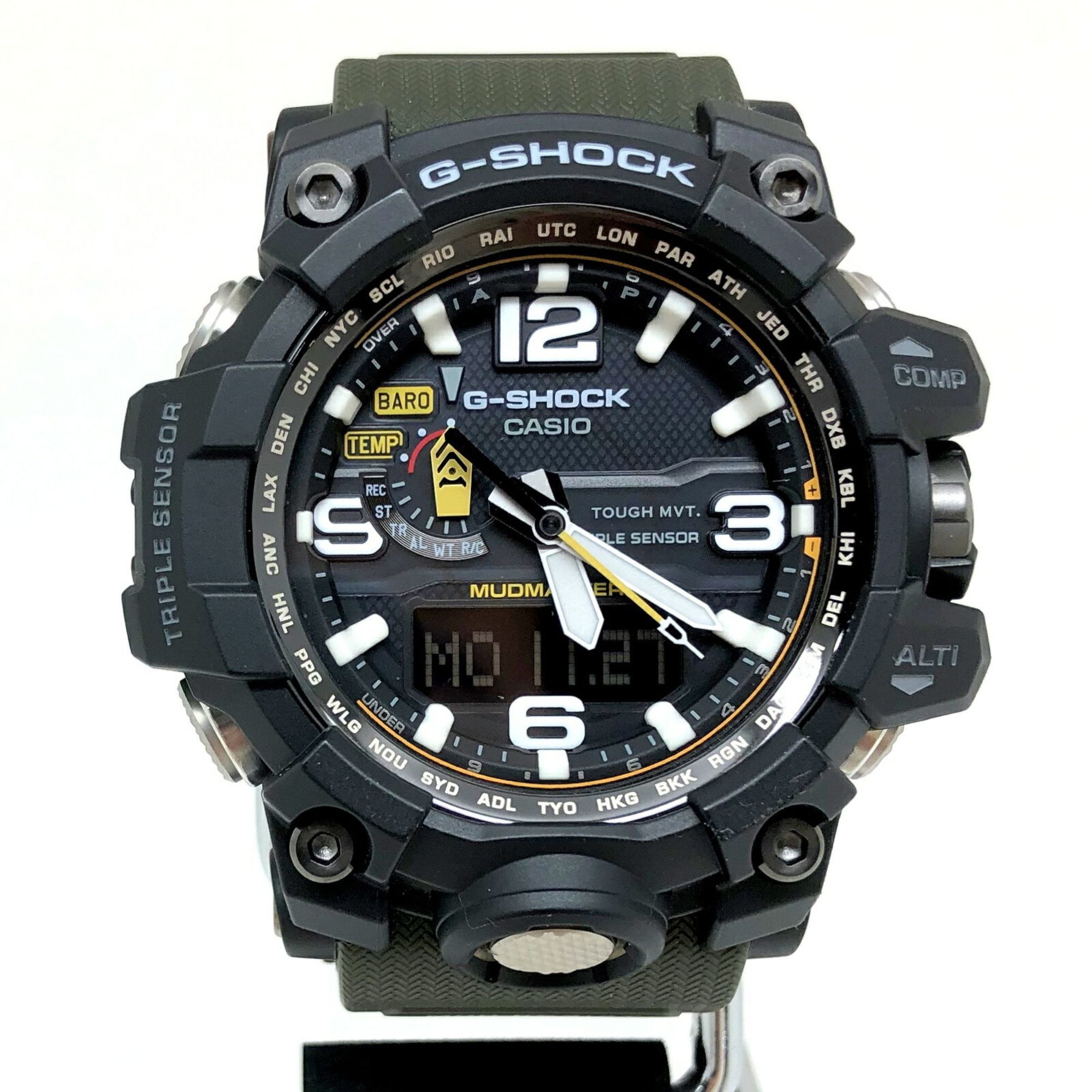 Casio Casio G-SHOCK Watch GWG-1000-1A3 Mud Master MUDMASTER Radio Solar ...