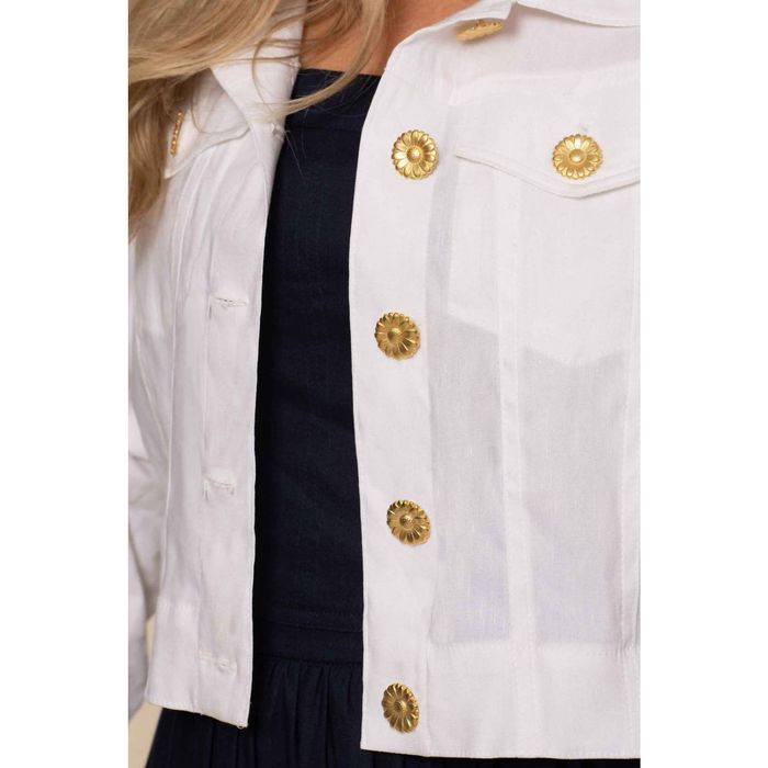 Designer ANGELA HORTON Manhattan Jacket In White | Grailed