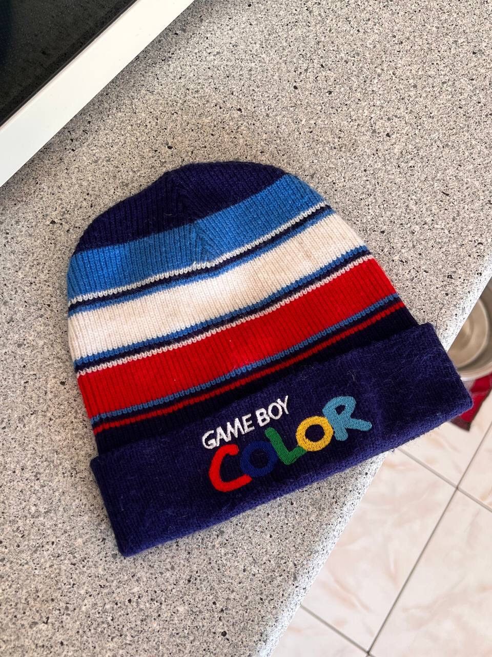 Nintendo × Pokemon × Vintage 90s Game Boy Color Nintendo Beanie Hat ...
