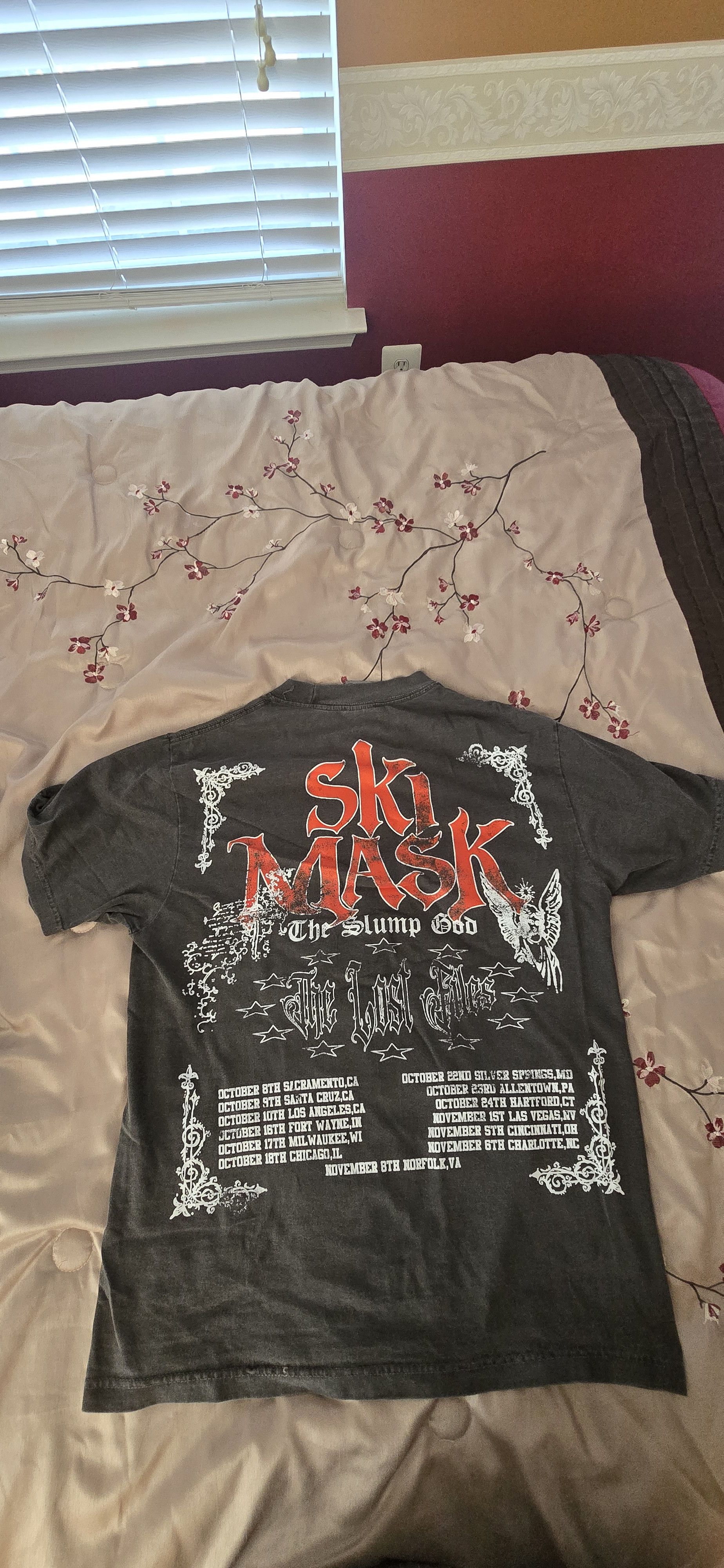 Other 2025 Ski Mask The Slump God "The Lost Files Tour" | Grailed