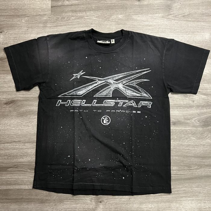HELLSTAR Hellstar Chrome Logo Tee | Grailed
