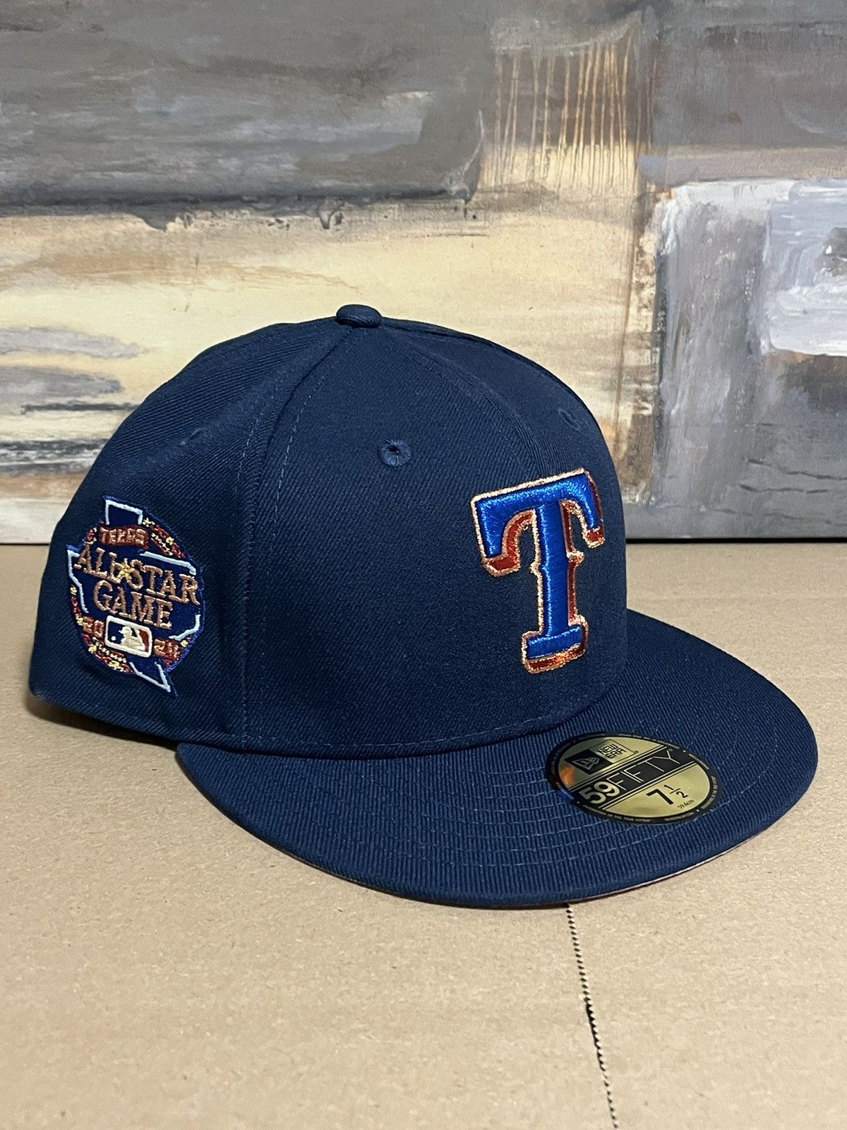 New Era 7 1/2 Hatclub Exclusive Noho Pinky Preme Texas rangers | Grailed