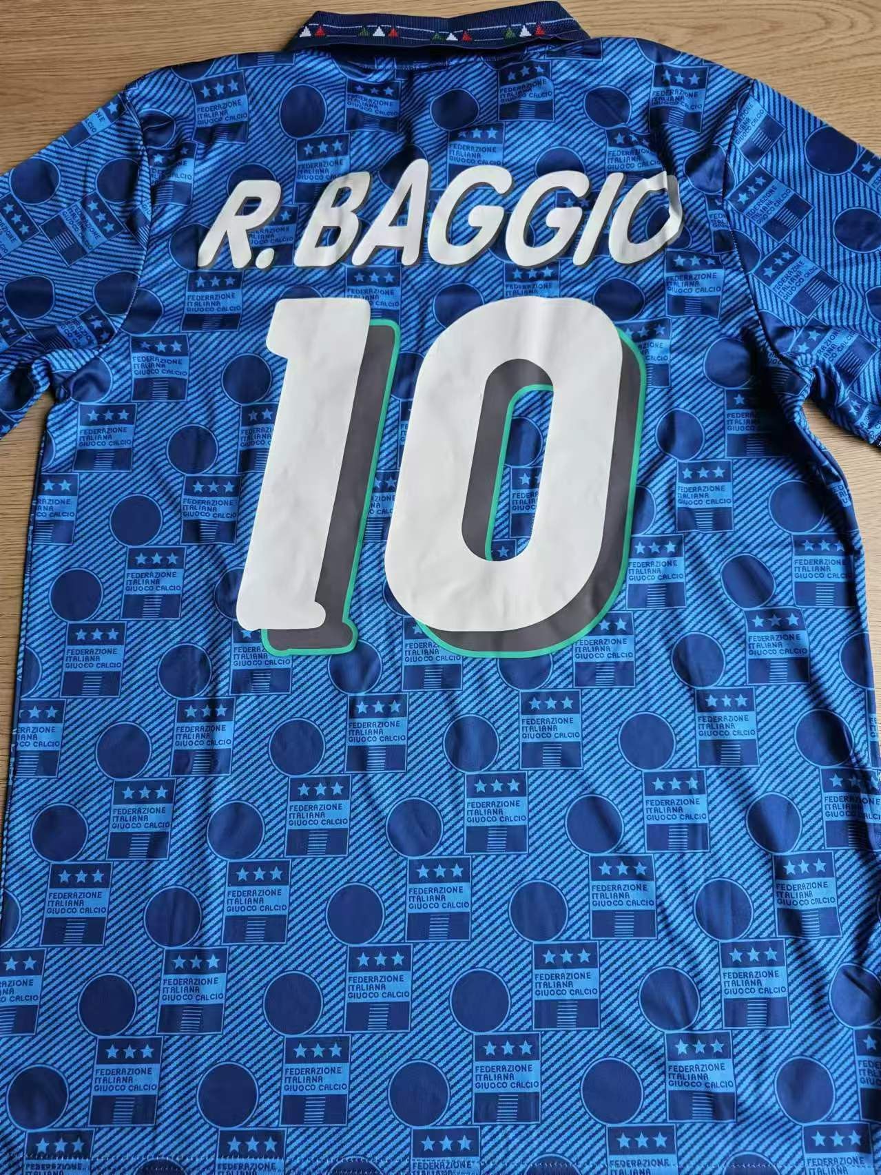 Fifa World Cup 1994 Italy #10 Roberto Baggio Jersey | Grailed